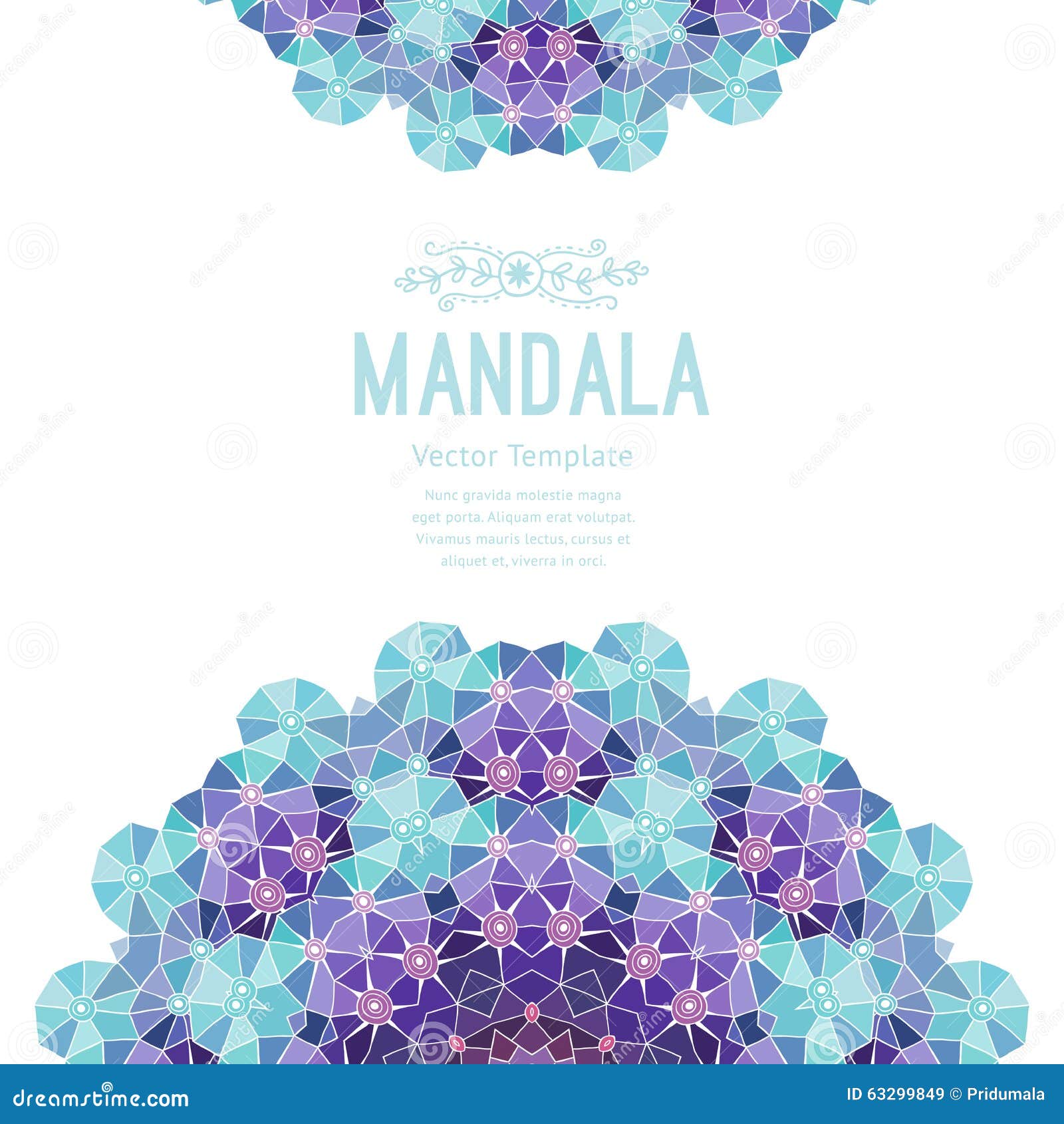 Mandala Decor Floral Pattern, Wrought Iron Modules, Usable As Fences ...