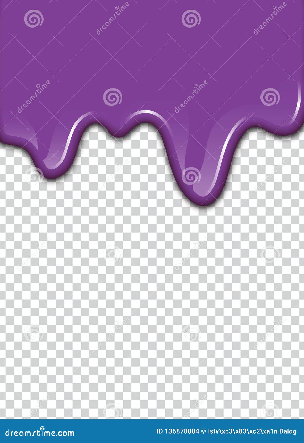 Vector Purple Splash with Transparency Background. Stock Vector ...