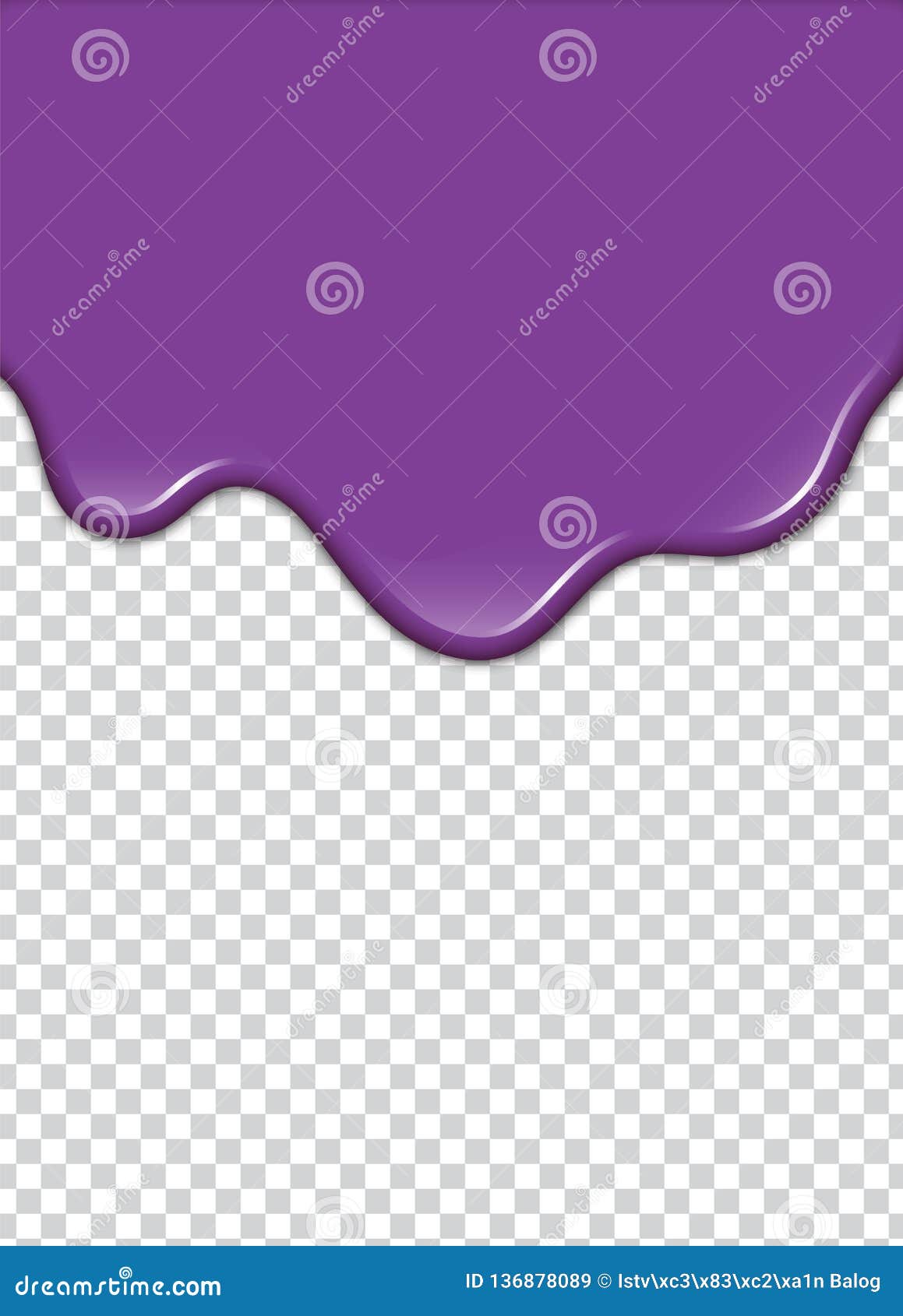 Vector Purple Splash with Transparency Background. Stock Vector ...