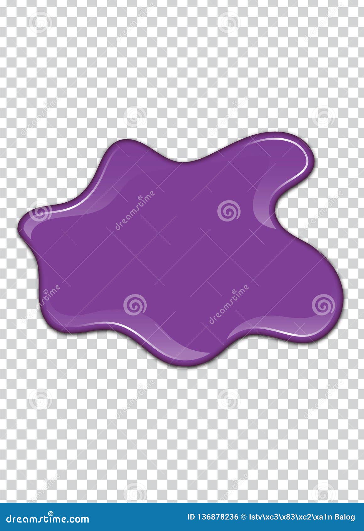 Vector Purple Splash with Transparency Background. Stock Vector ...
