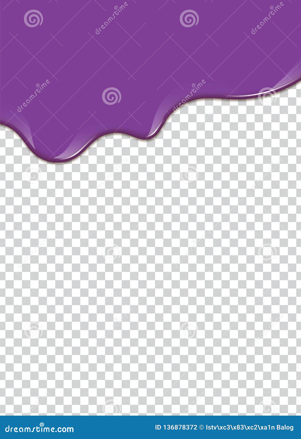 Vector Purple Splash with Transparency Background. Stock Vector ...