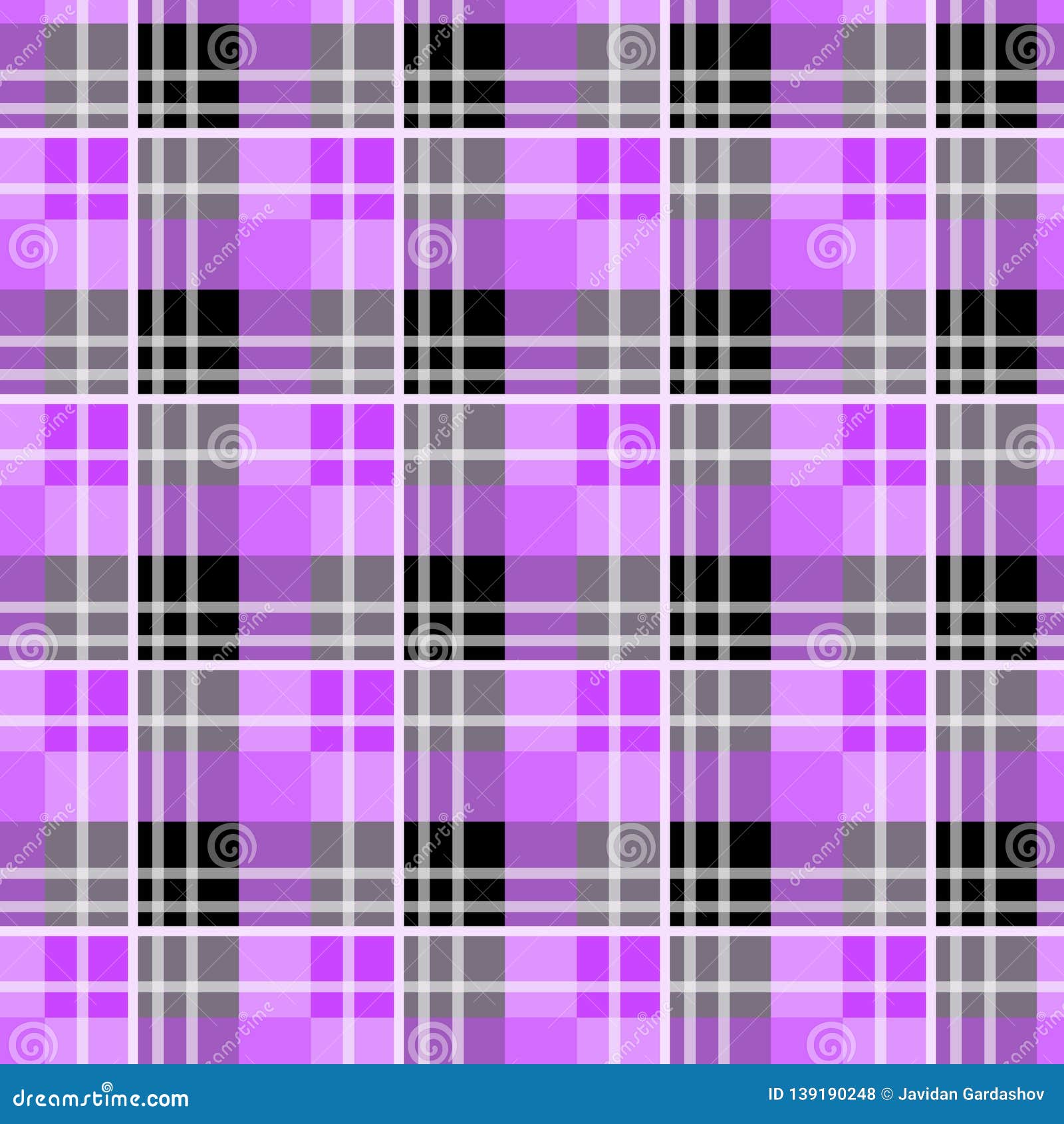 Vector Purple Tartan Plaid Pattern for Background Eps10 Stock ...