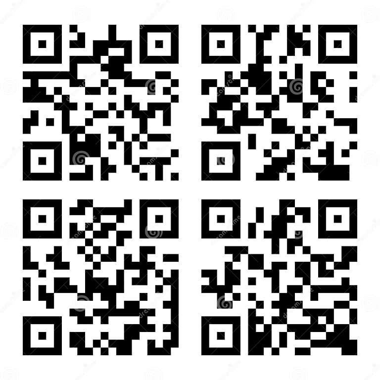 Vector Qr Code Stock Vector Illustration Of Vector 257248266
