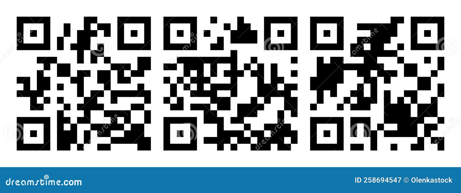 Vector Qr Code Stock Vector Illustration Of Product 258694547
