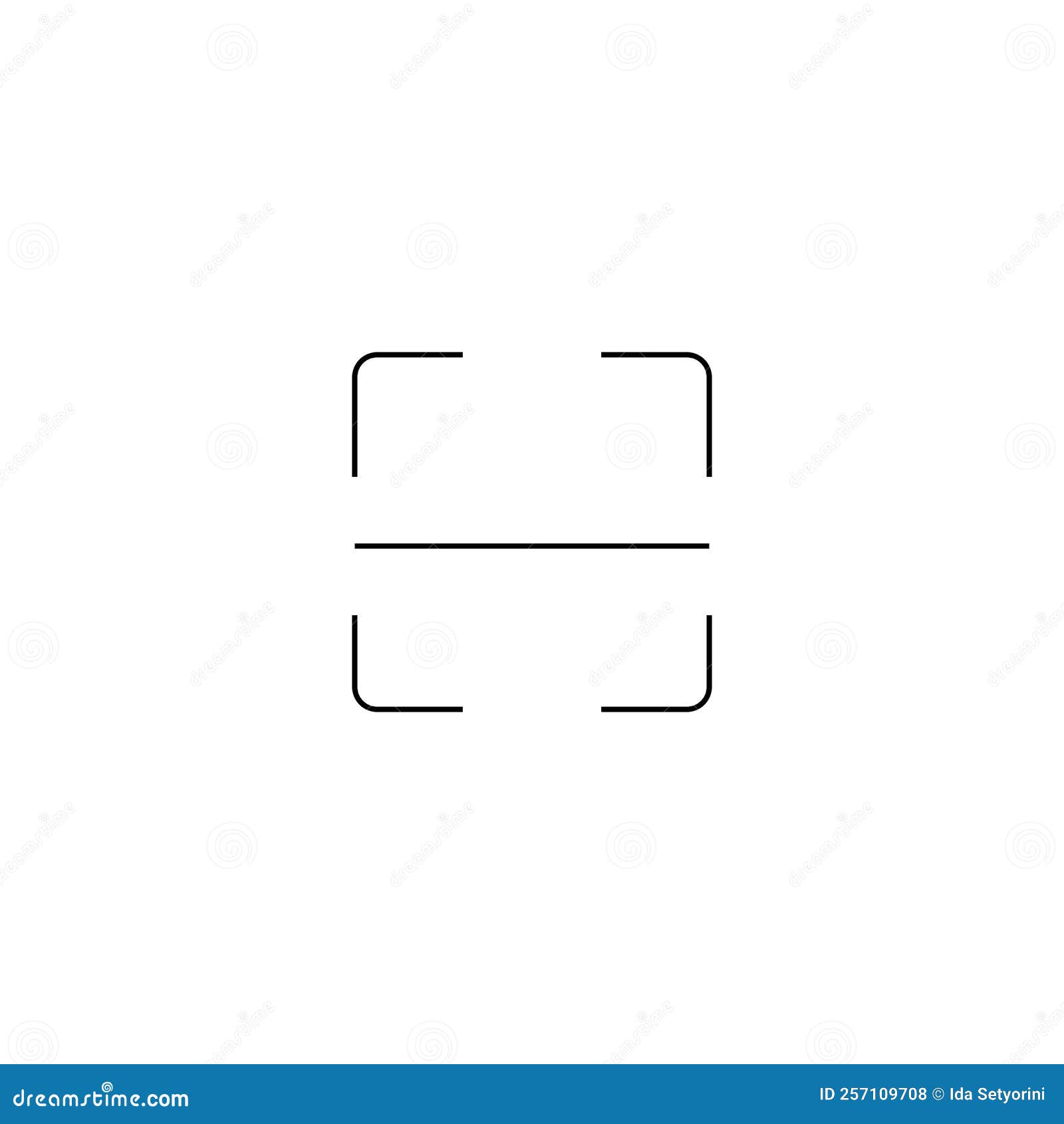 Vector QR code stock illustration. Illustration of user - 257109708