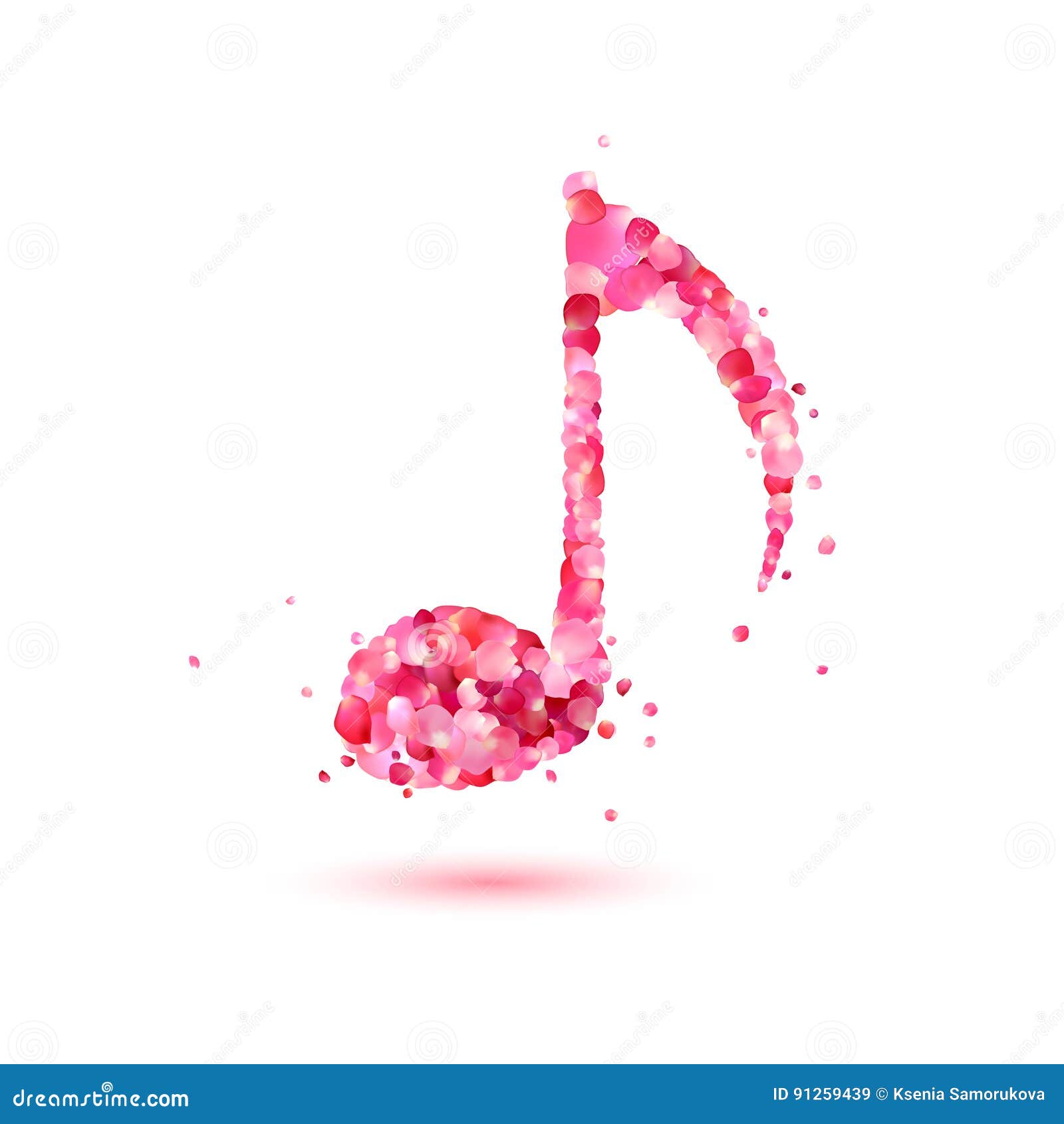 Quaver Vector Illustration | CartoonDealer.com #182812440