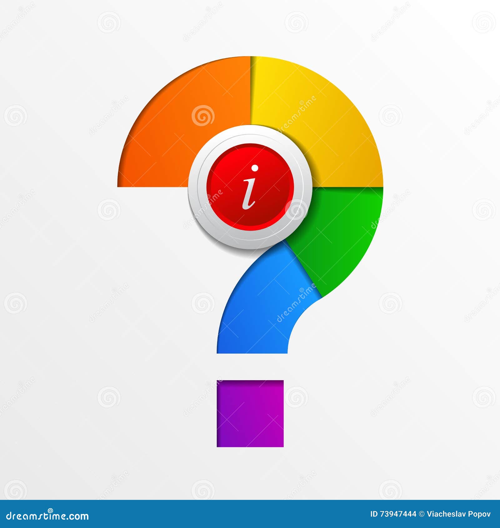Vector Question Mark Business Concepts with Icons Stock Vector ...