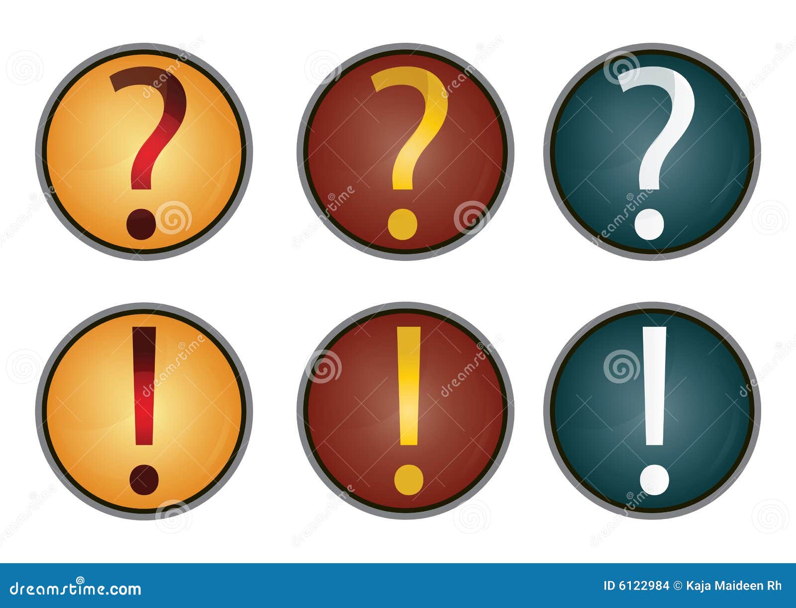 Vector Question Mark and Info Stock Vector - Illustration of help ...