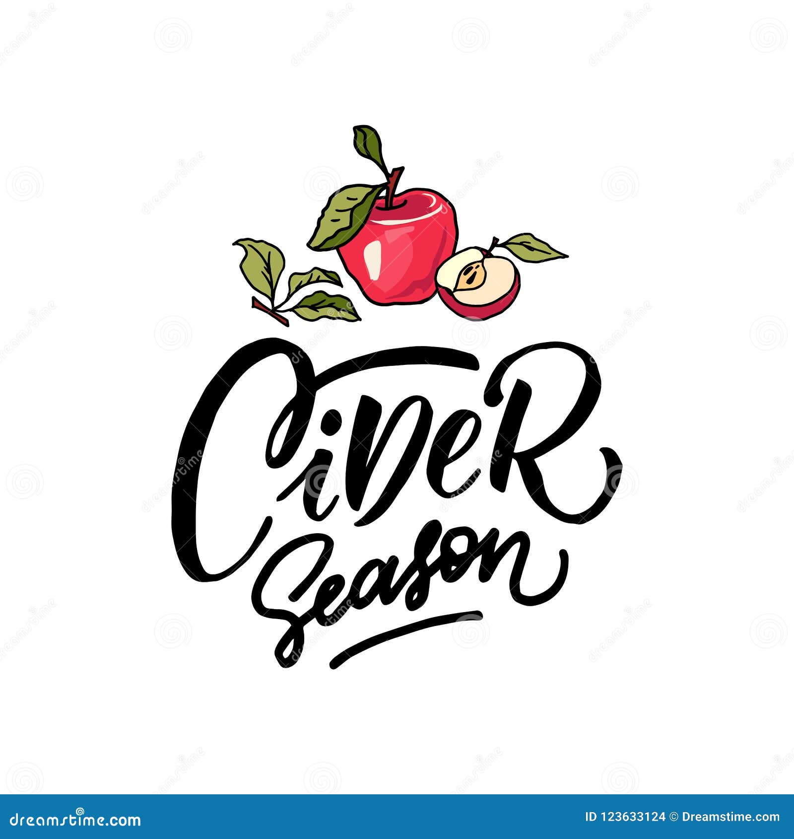 Vector Illustration about the Cider Stock Vector - Illustration of ...