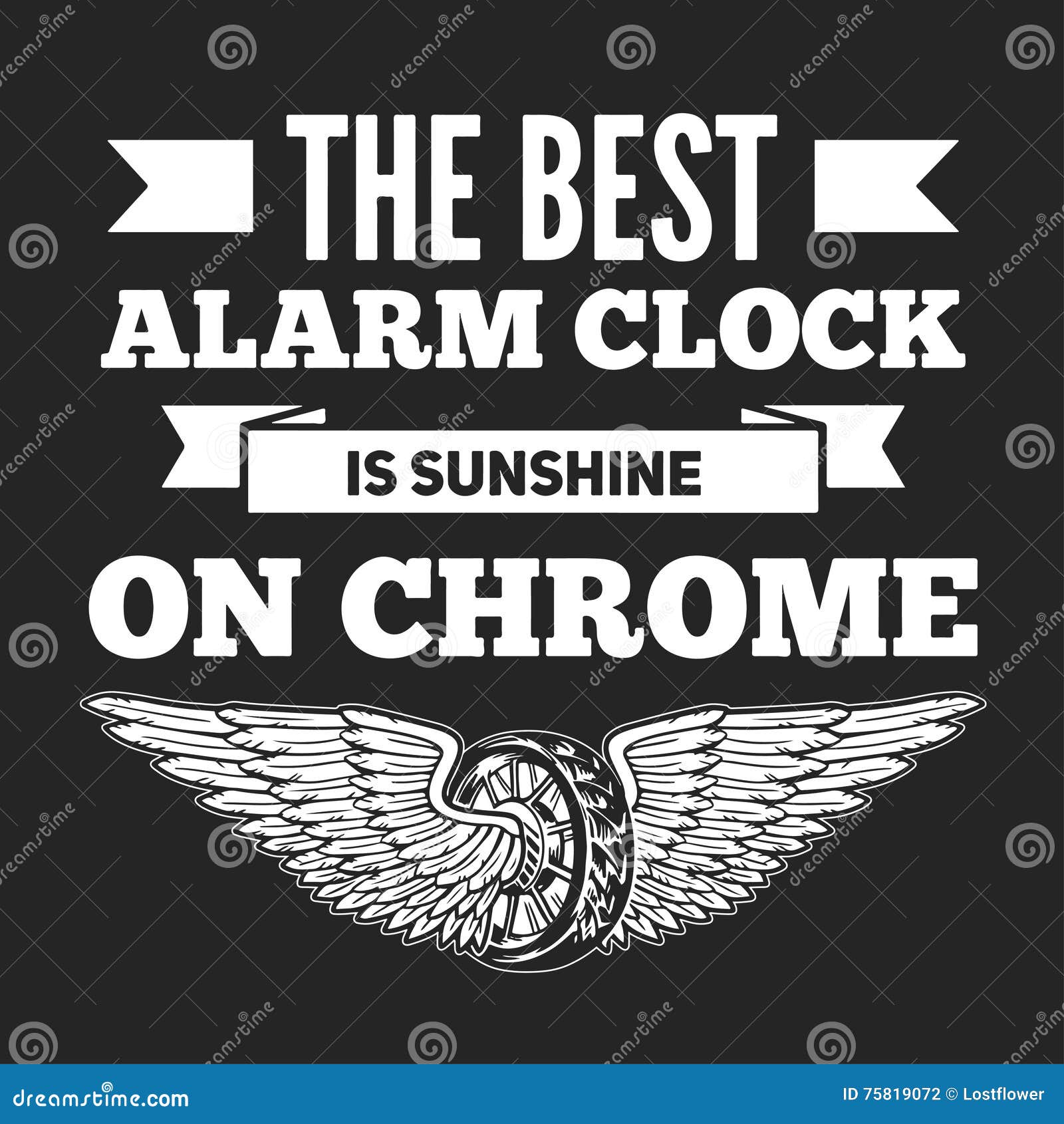 Vector Quote about Motorcycles and Bikers Stock Vector - Illustration ...