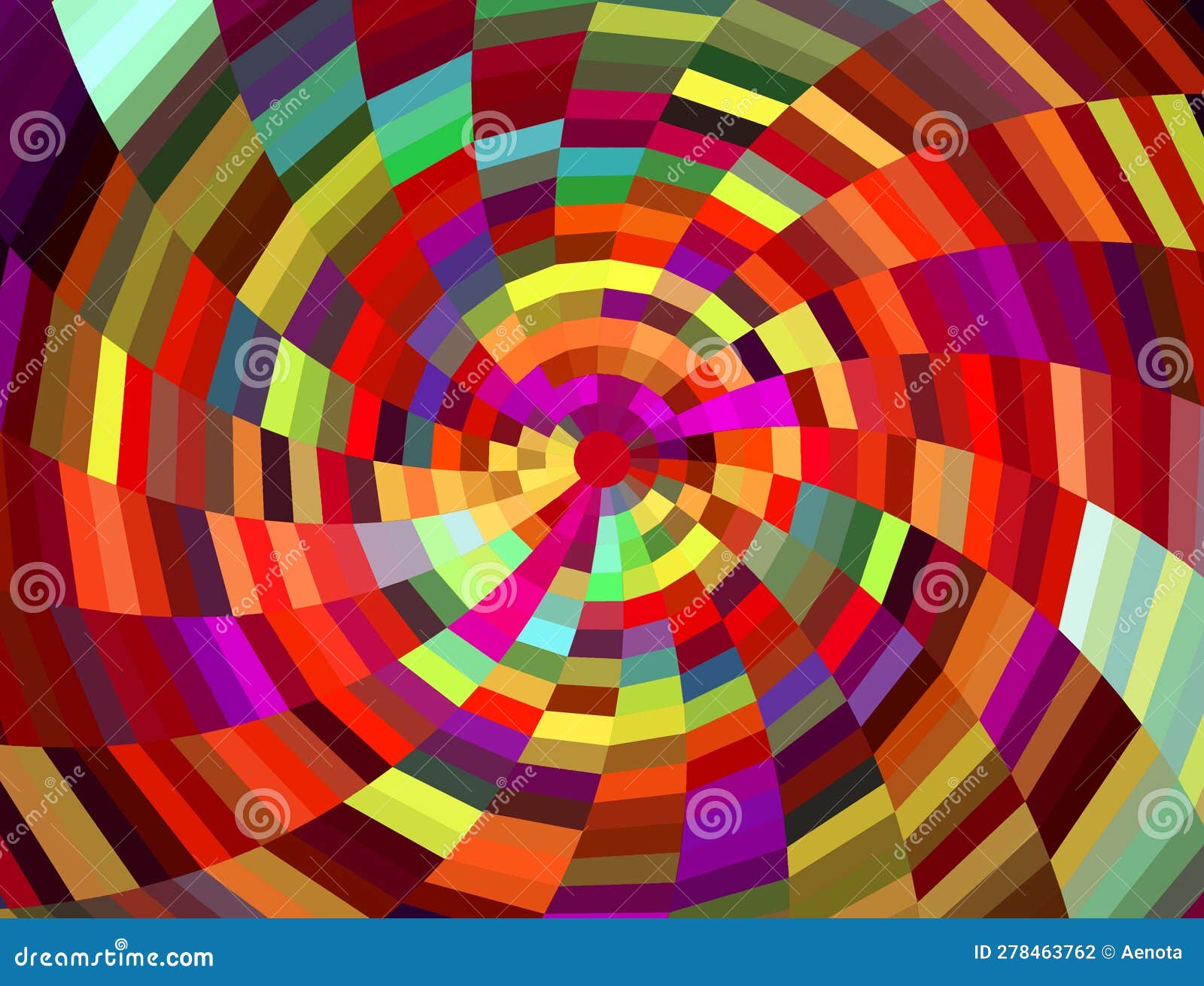 Vector Radial Rays Background Stock Vector - Illustration of mosaic ...