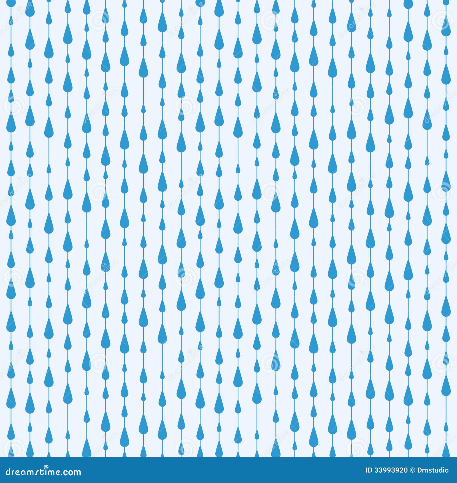 Vector Rain Drops Background Stock Vector - Illustration of falling ...