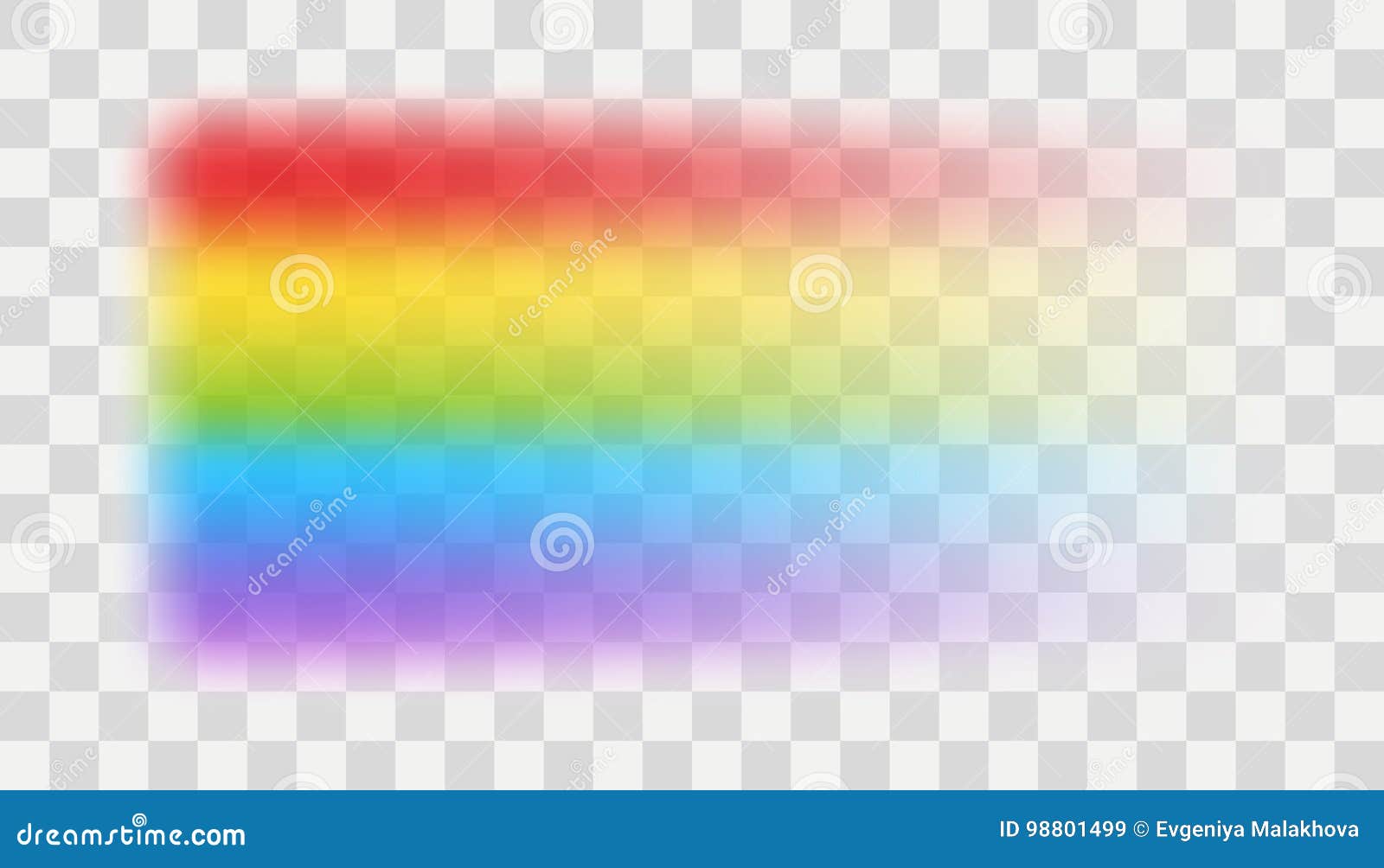 Vector rainbow element stock vector. Illustration of abstract - 98801499