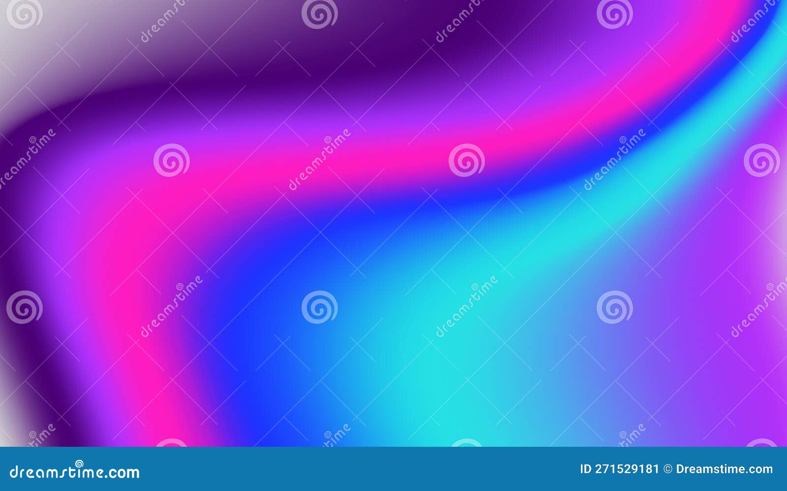 Vector Rainbow Gradient Background. Modern Wavy Neon Wallpaper in Vivid ...