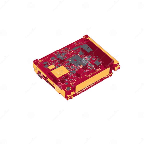 Vector raspberry pi ilustración del vector. Ilustración de embutido ...