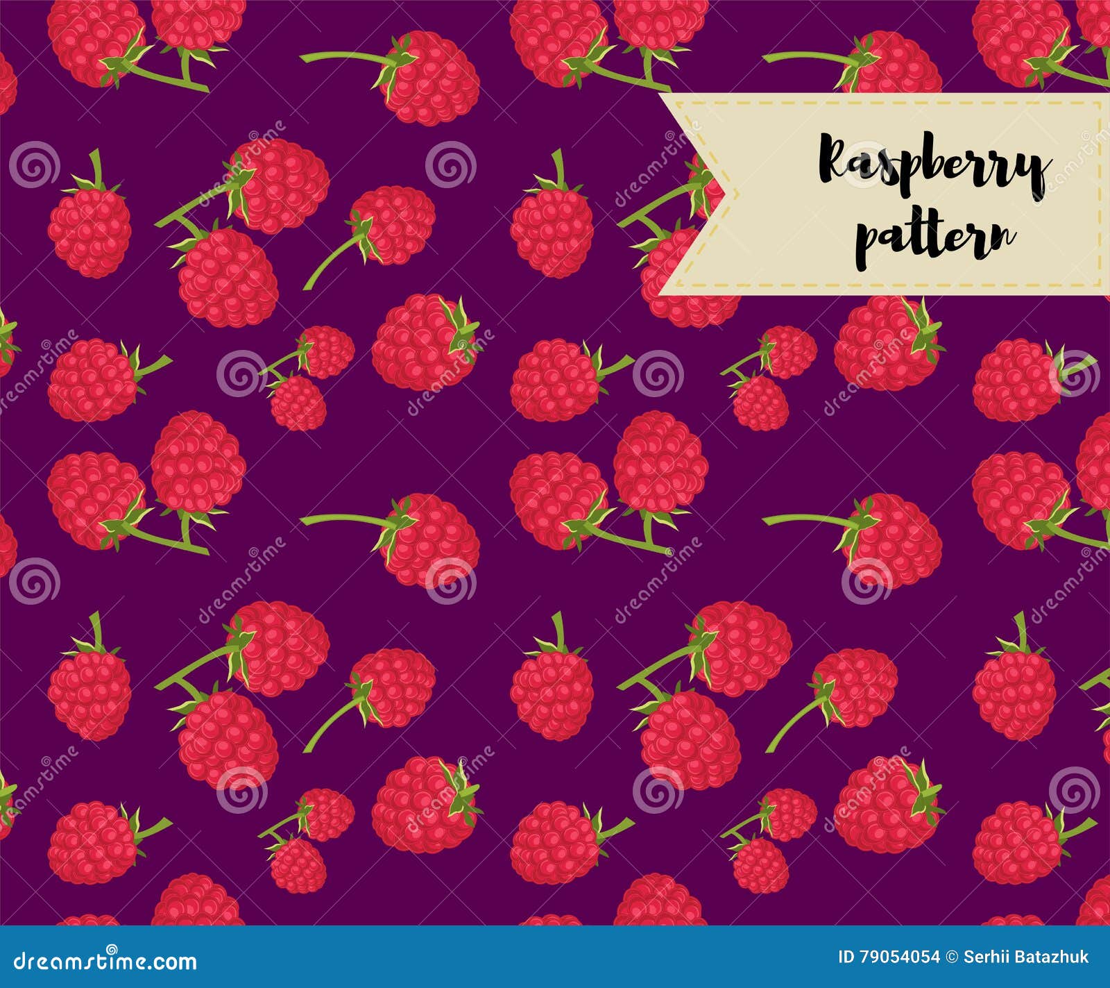 Vector Raspberry Sticker In Cartoon Style | CartoonDealer.com #193557160