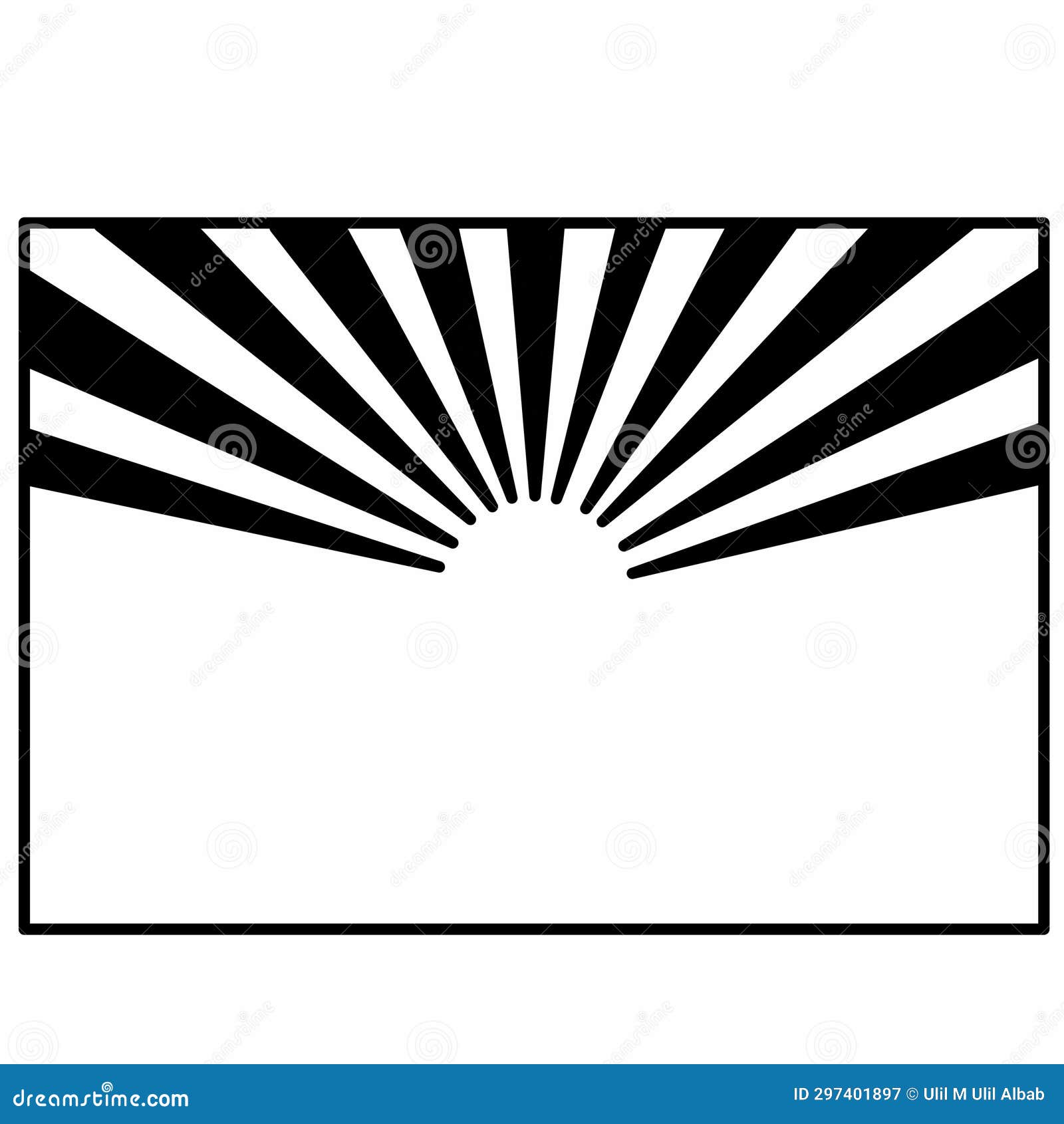 Vector rays illustration stock vector. Illustration of starburst ...