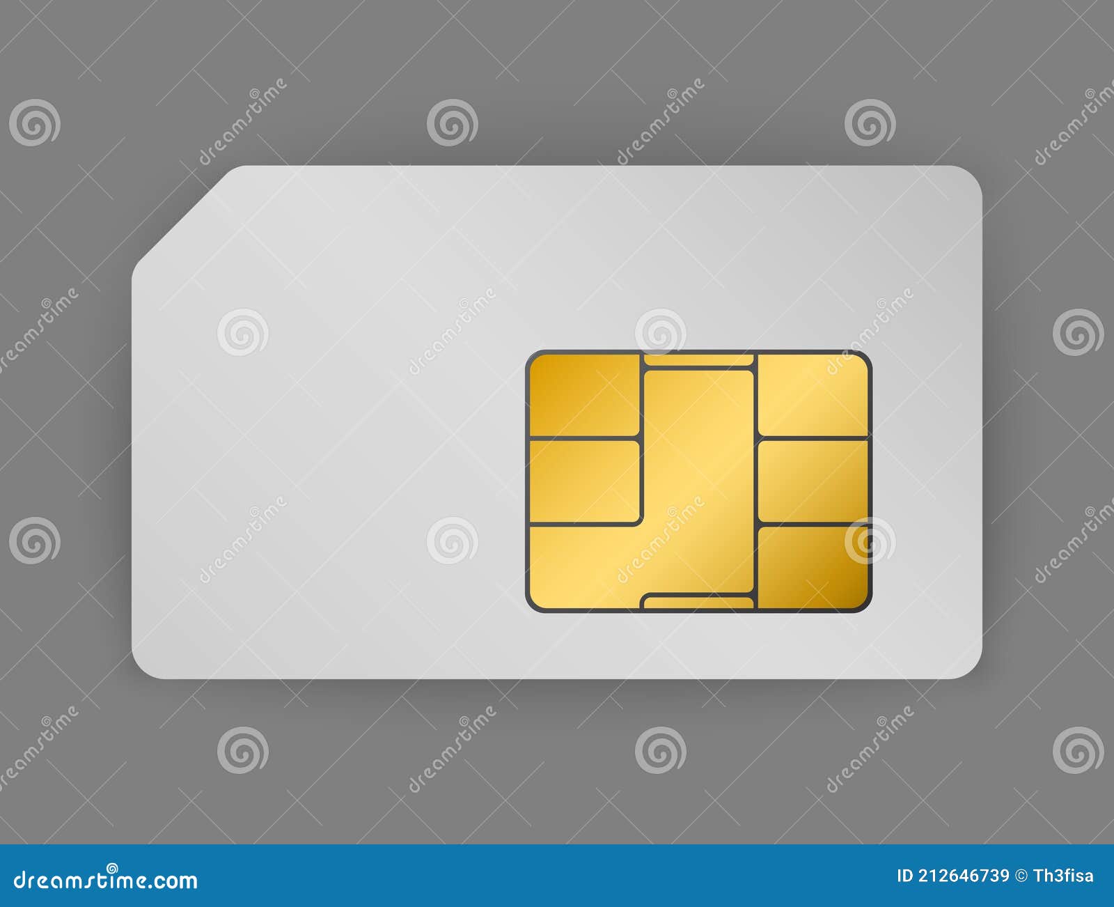 Gold Chipset Digital Background Vector Illustration | CartoonDealer.com ...