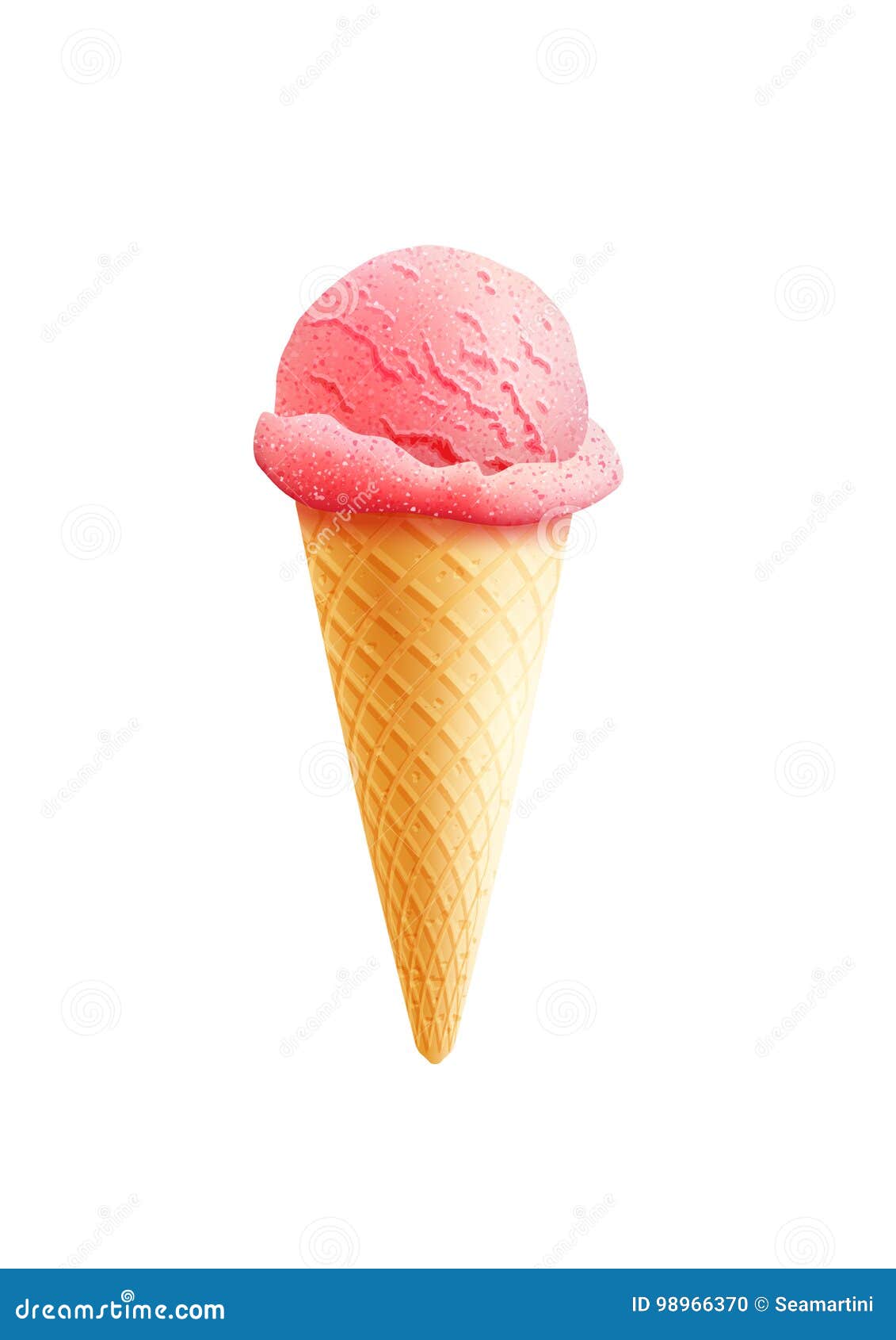 Realistic Sundae Stock Illustrations – 950 Realistic Sundae Stock ...