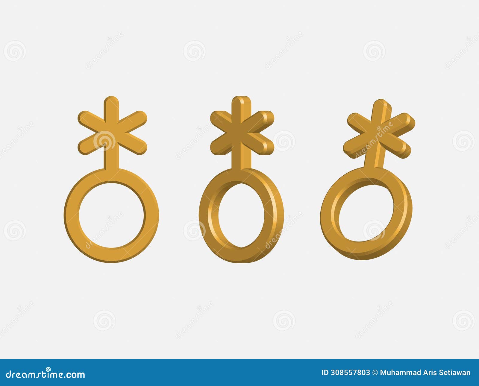 Non Binary Gender Symbol. Part Of LGBT Community. Vector Illustration ...