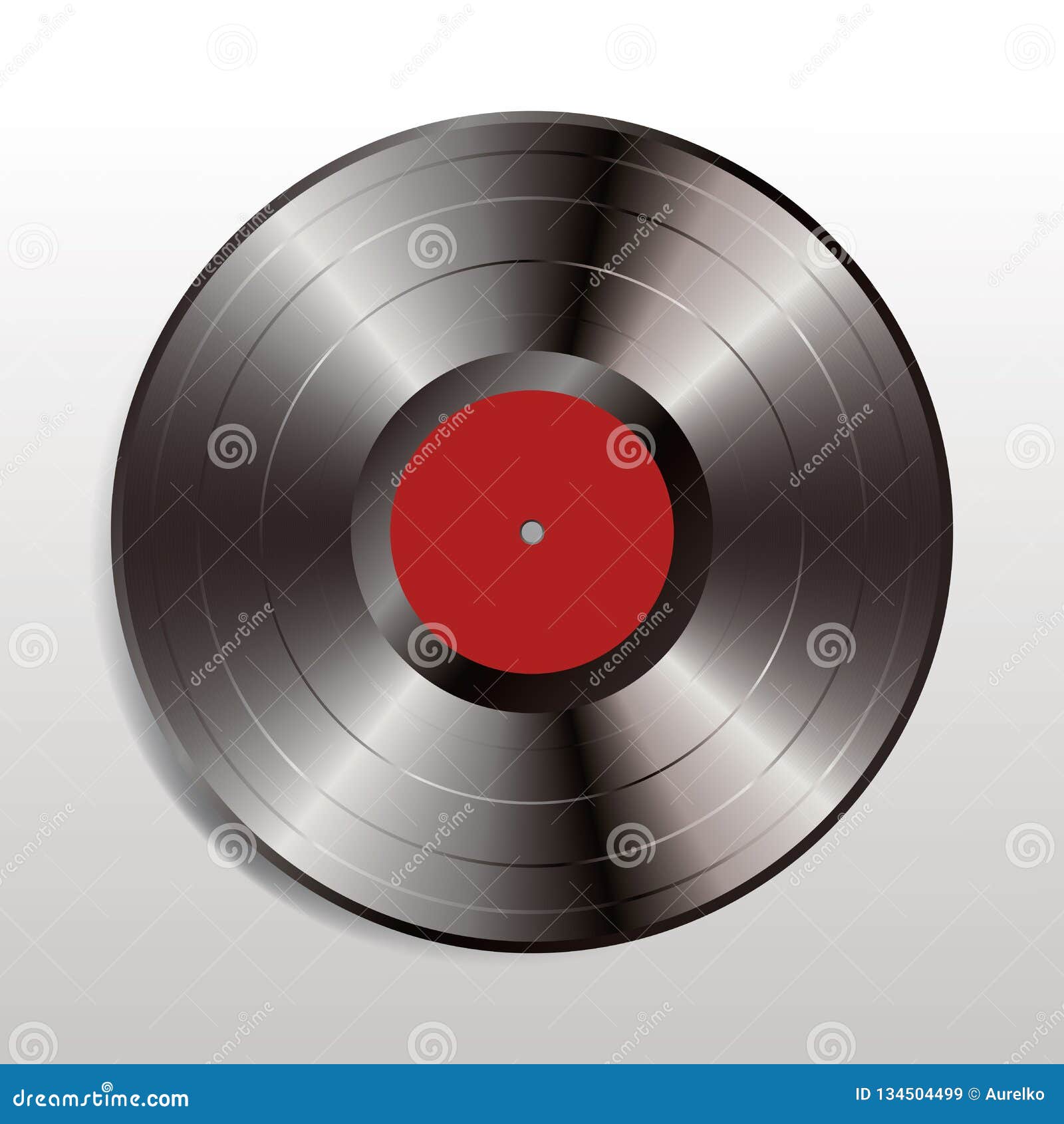 Retro LP disk stock vector. Illustration of analogue - 134504499