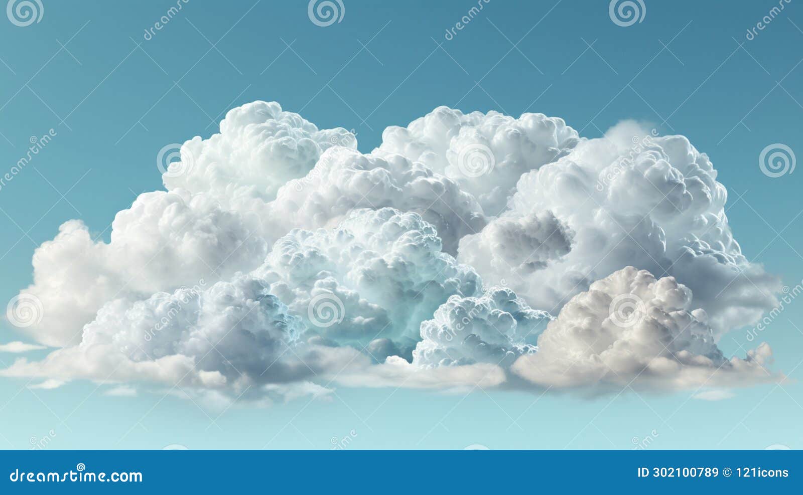 Vector Realistic Isolated Cloud Background Stock Illustration ...