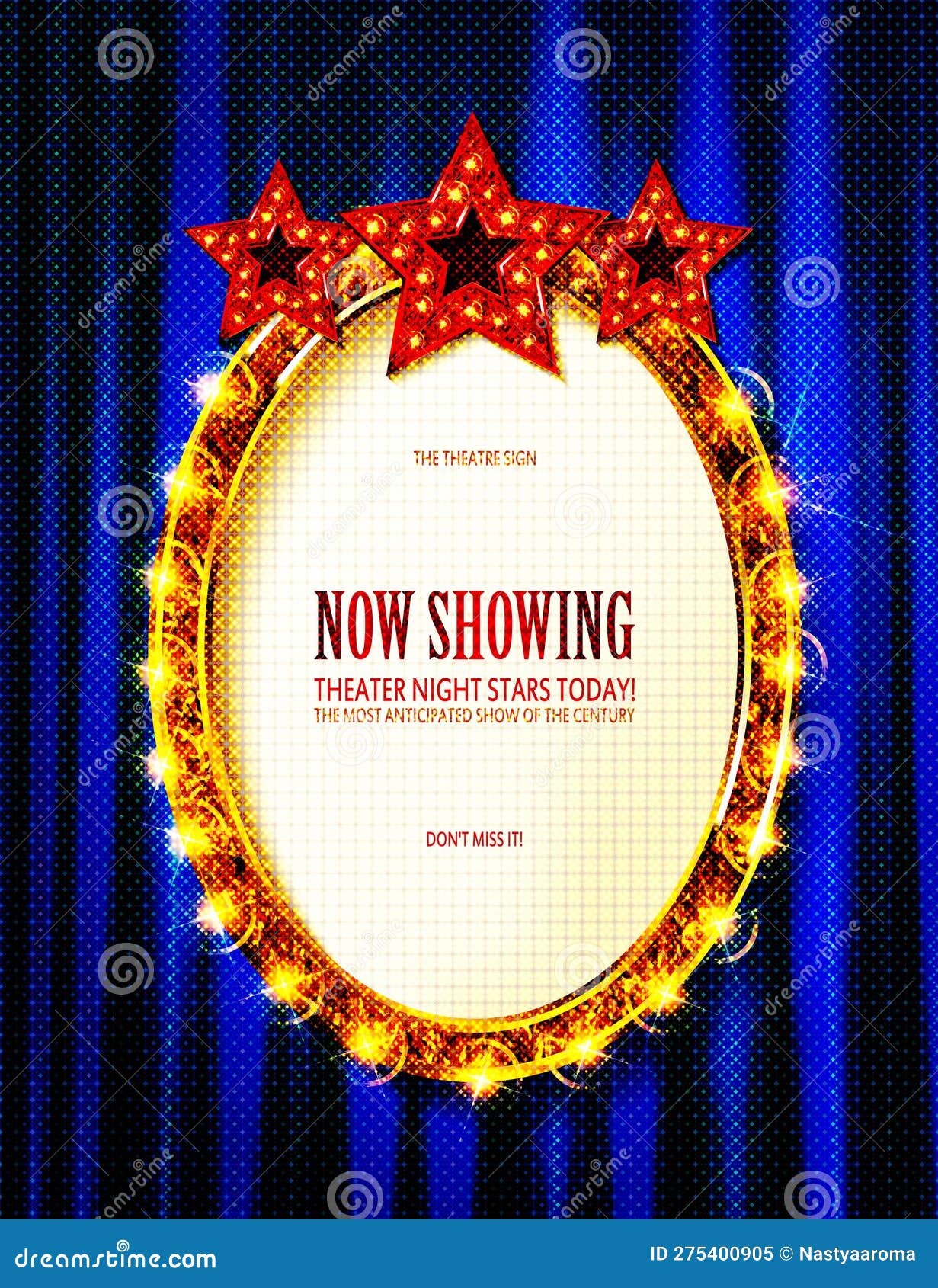 Vector Realistic Isolated Rel Lightbox Marquee Stock Vector ...