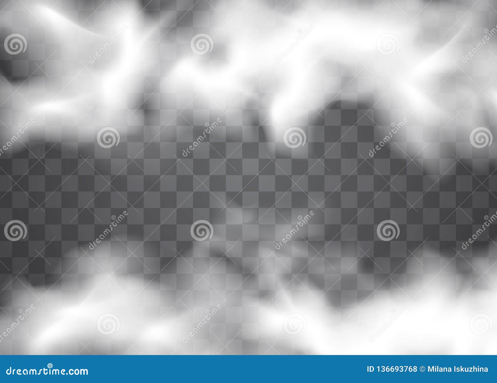 Vector Realistic Isolated Smoke Effect for Decoration and Covering ...