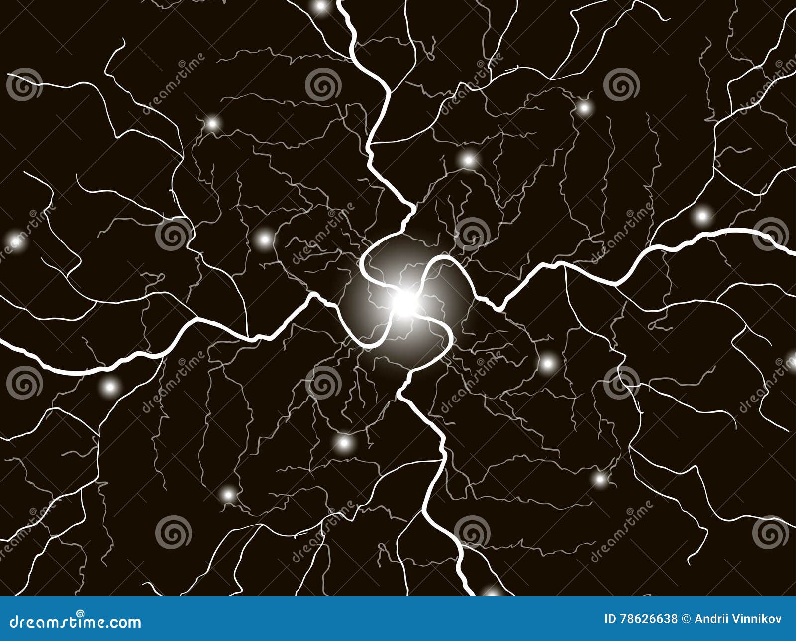 Vector Realistic Lightning. Thunderstorm and Lightning. Magic and ... Vector Realistic Lightning. Thunderstorm and Lightning. Magic and ...