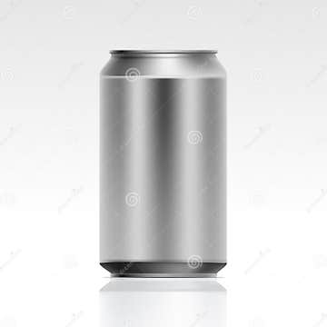 Vector Realistic Metal Can stock vector. Illustration of beer - 31277115