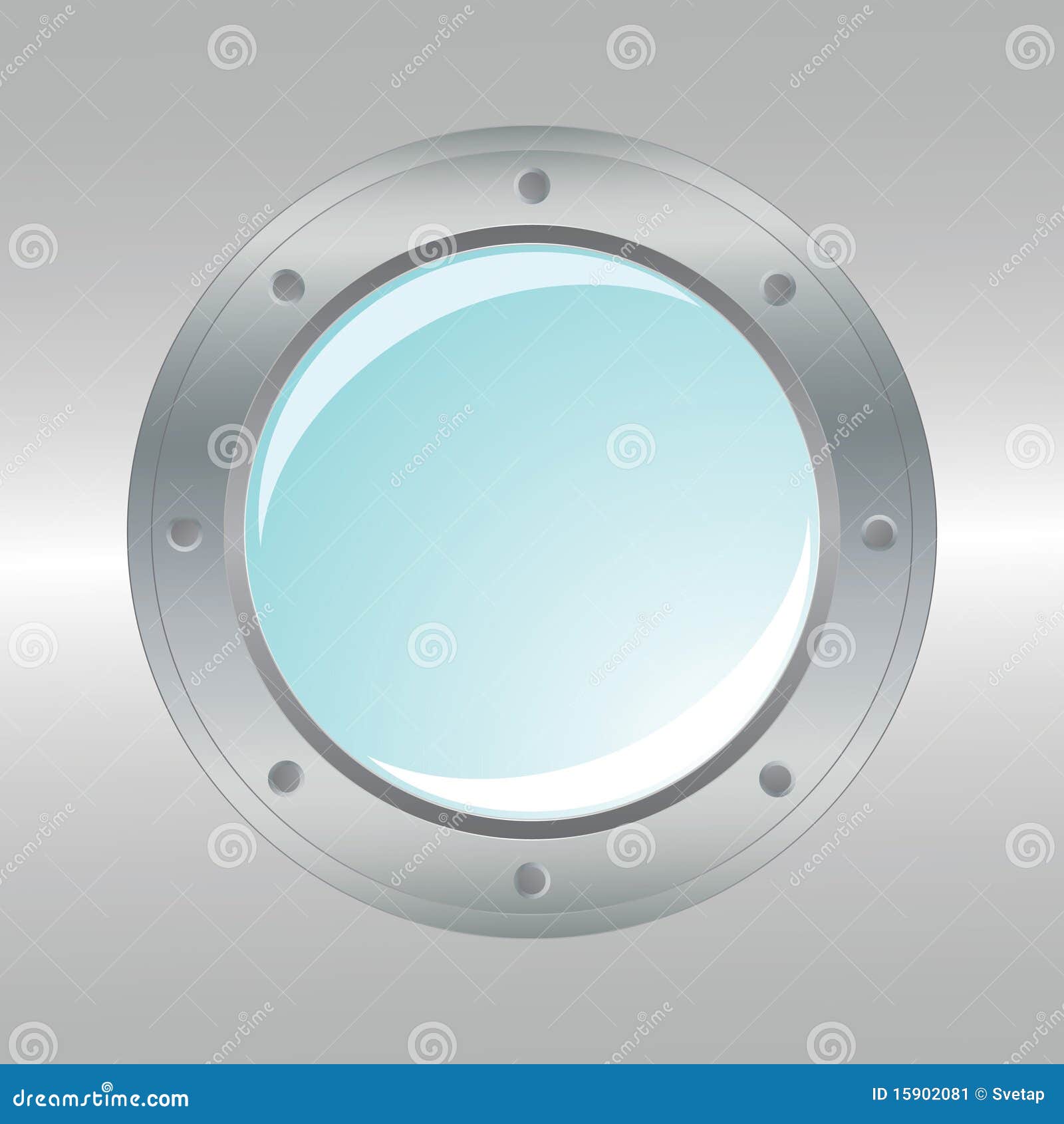Vector Realistic Metallic Porthole. Stock Vector - Illustration of mast ...