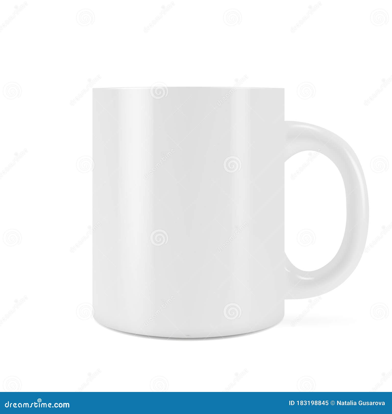 Clean mug stock vector. Illustration of vector, design - 183198845