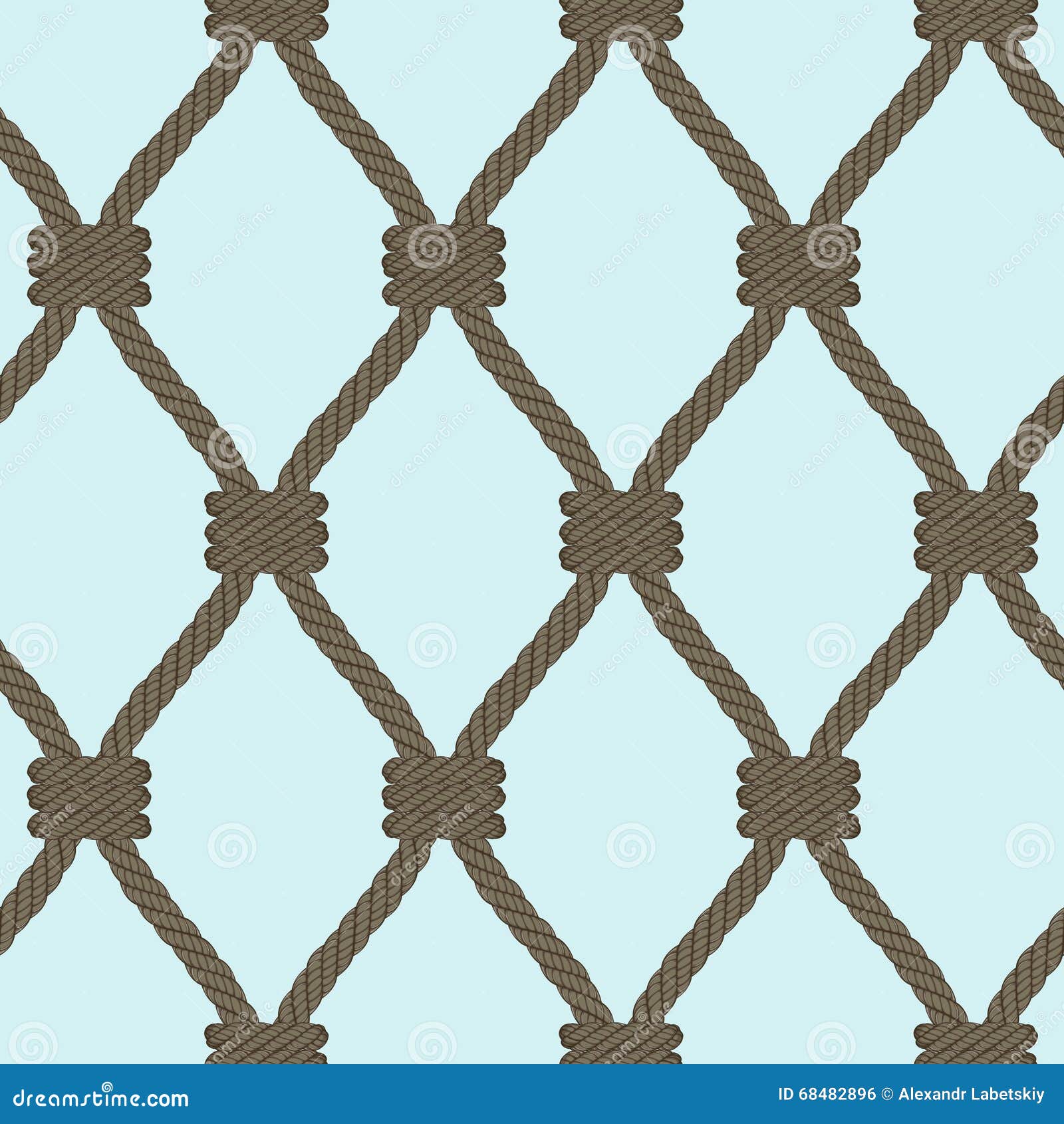 Vector realistic rope stock vector. Illustration of lace - 68482896