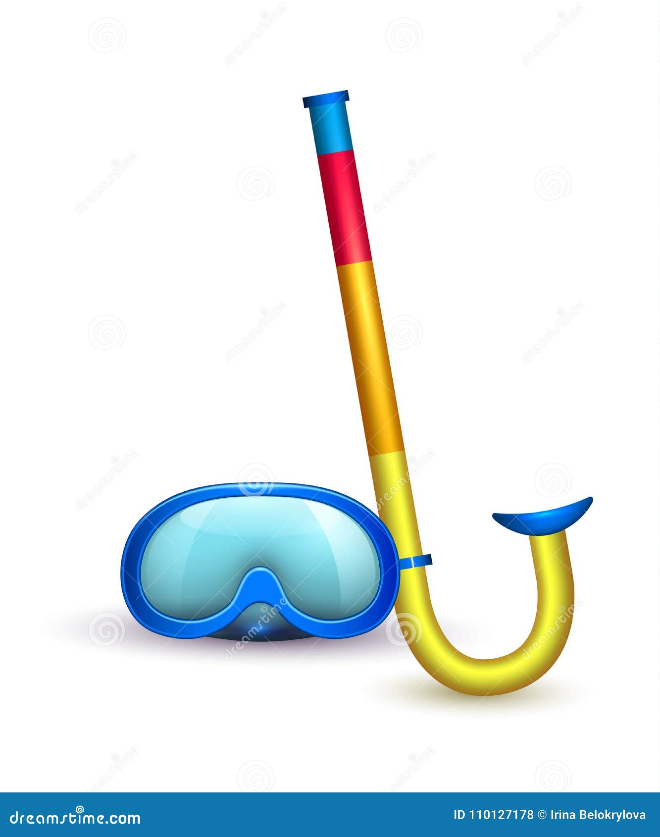 Vector Realistic Scuba Diving Mask Goggles Snorkel Stock Vector ... Vector Realistic Scuba Diving Mask Goggles Snorkel Stock Vector ...