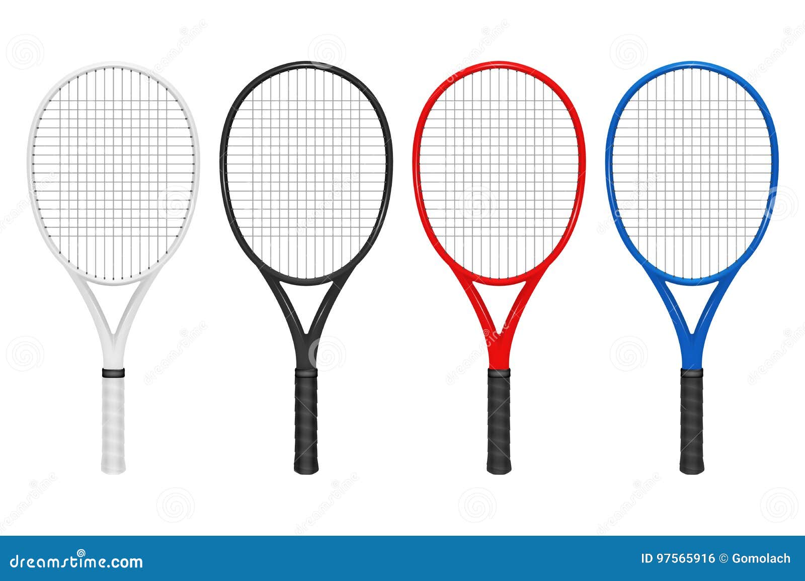 Badminton Racket Mockup Stock Illustrations – 12 Badminton Racket ...