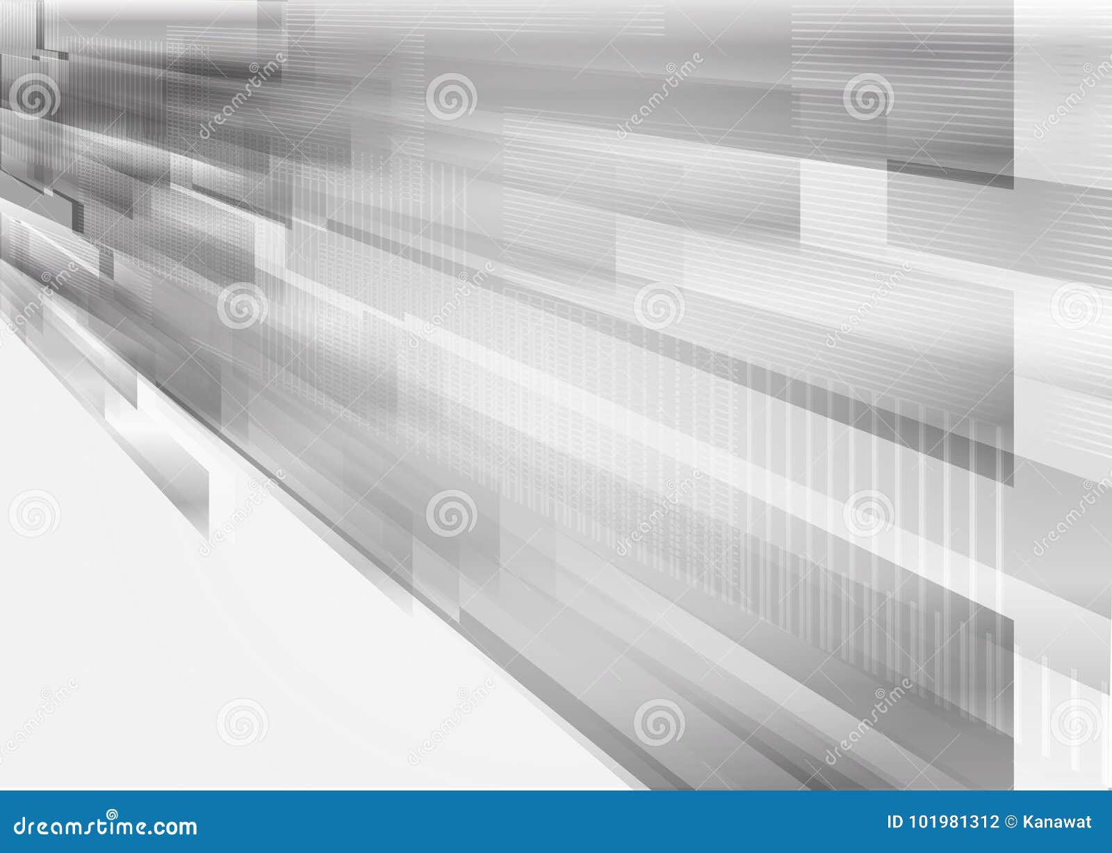 Vector Rectangular Shape and Straight Line Gray, Geometric Overlap ...