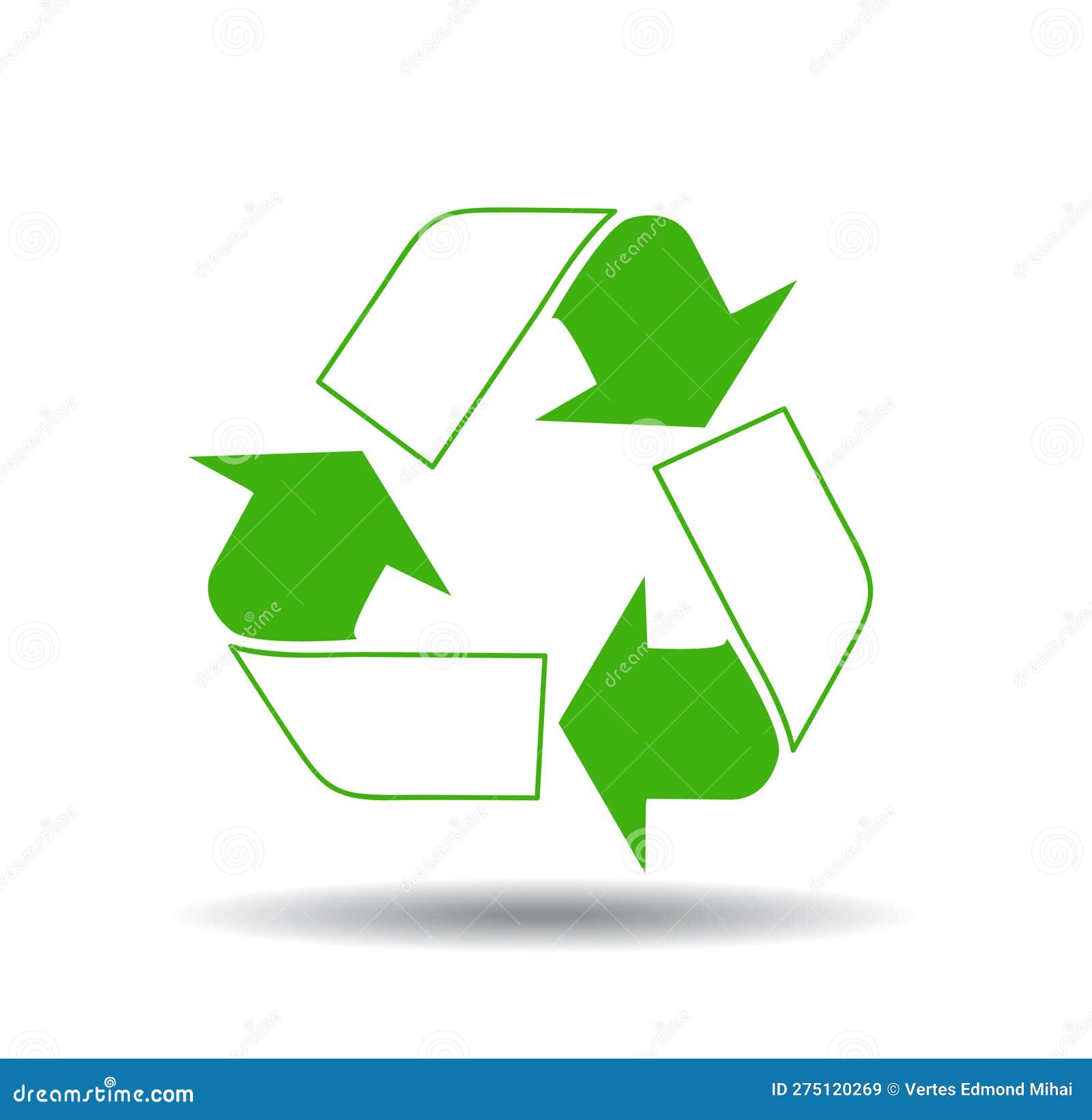 Recycle Signs. Recycle Arrow Collection. Recycling Icon Set. Vector ...