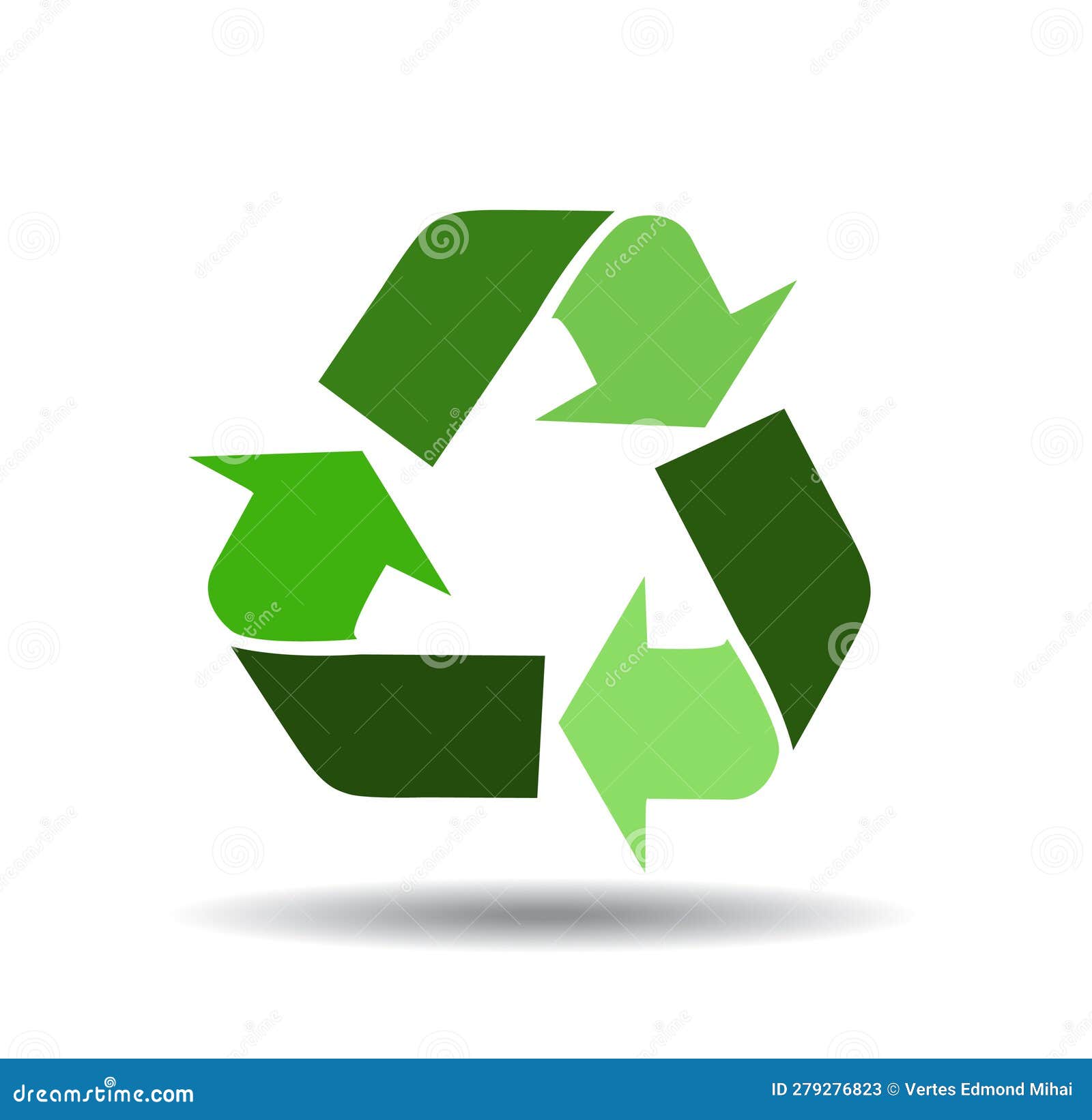 Vector Recycle Signs Illustration Stock Vector - Illustration of nature ...