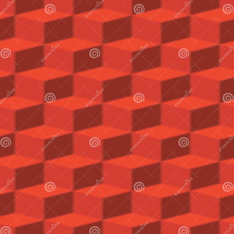 Vector Red Abstract Texture - Boxes Stock Vector - Illustration of ...