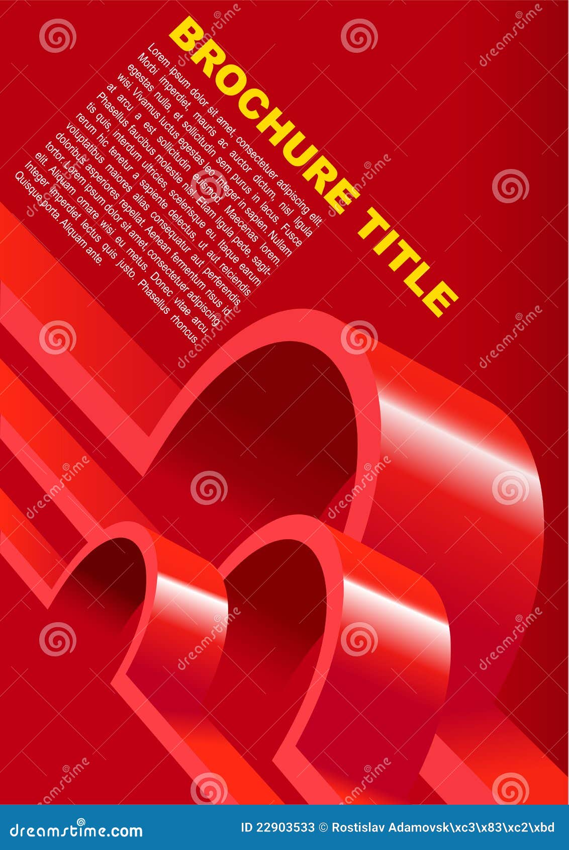 Vector Red Background for Poster Stock Vector - Illustration of drawing ...