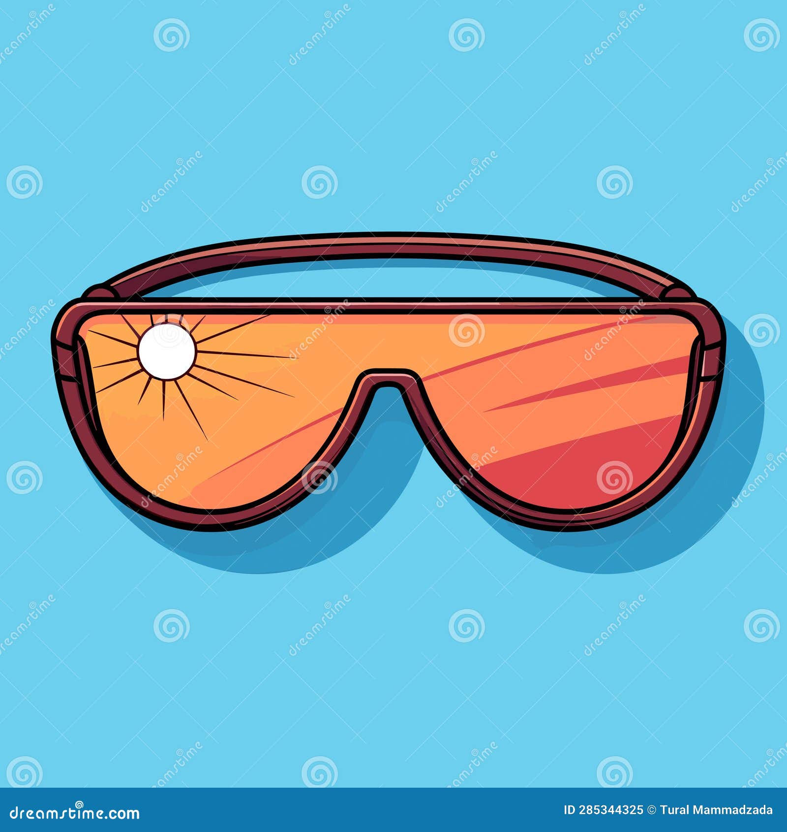 Vector of a Red Cell Phone with a Cute Hand-drawn Face on it Stock ...