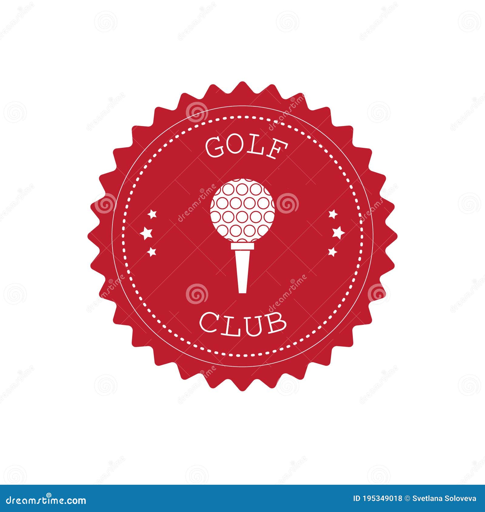 Set Of Retro Golf Logos, Emblems. Vector Illustration | CartoonDealer ...