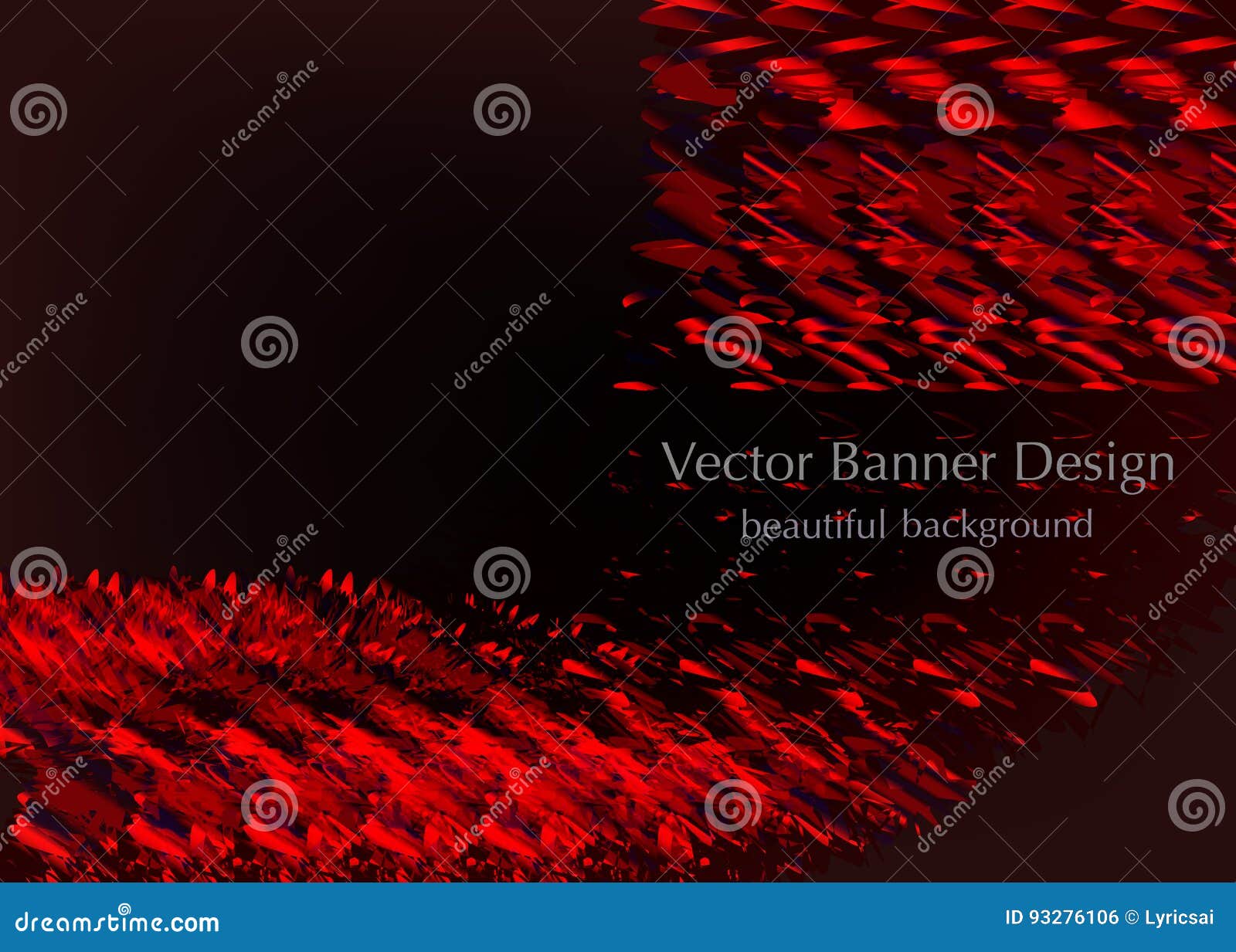 Vector red frame stock vector. Illustration of decor - 93276106