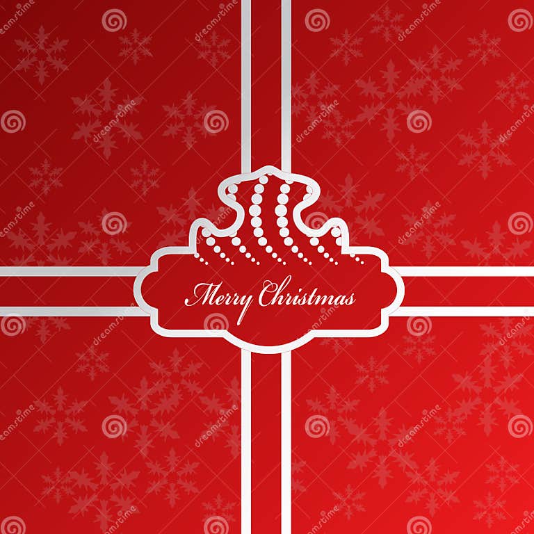 Vector red gift stock vector. Illustration of open, event - 16843004