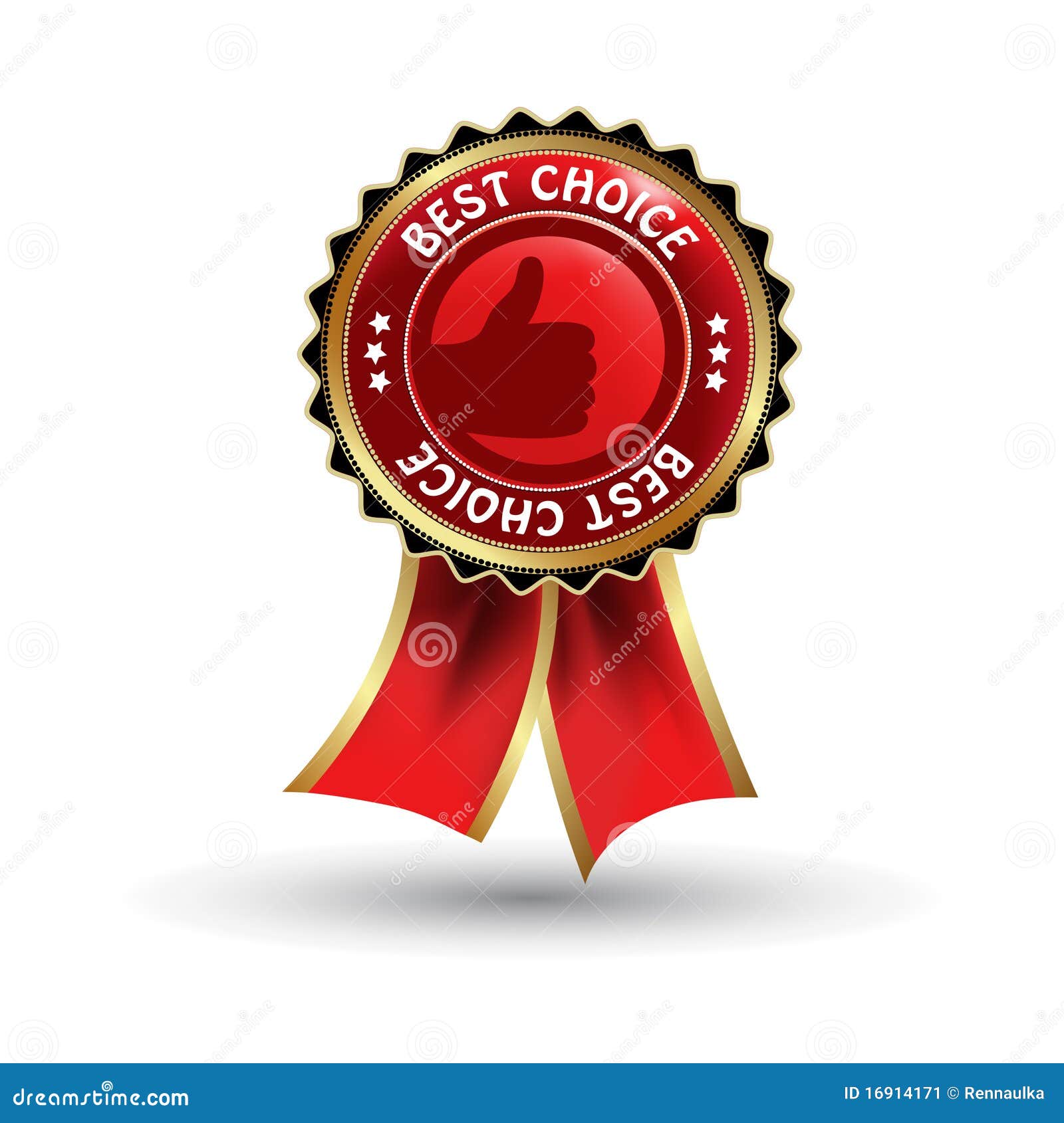 Vector Red Label - Best Choice Stock Vector - Illustration of element ...