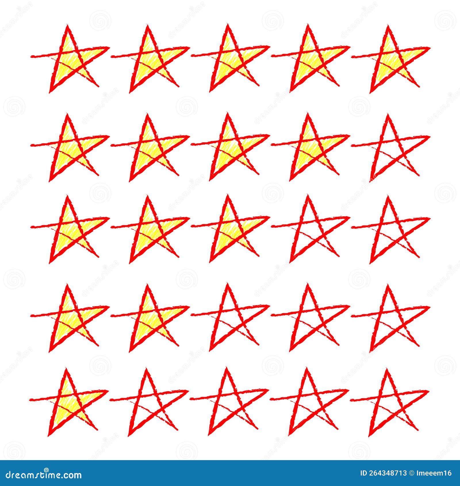 Vector Red Star Symbol for Rating Stock Vector - Illustration of rank ...