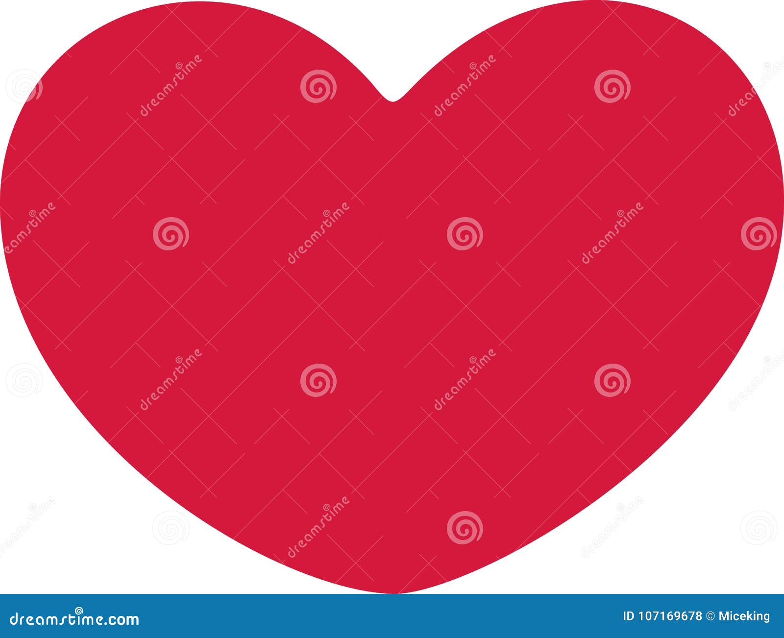 Vector redondo del corazón ilustración del vector. Ilustración de feliz ...