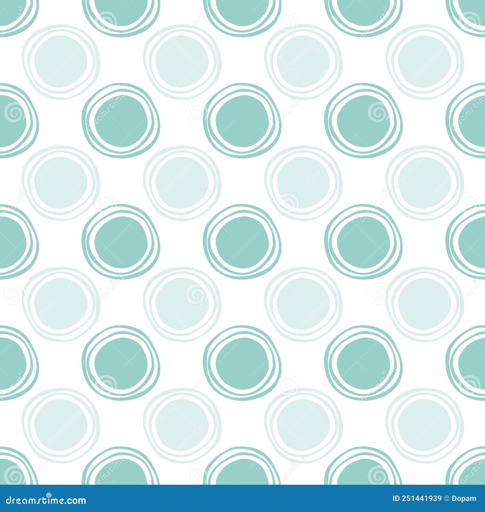 Vector Regular Abstract Seamless Pattern in Bright Colors. Hand Drawn ...