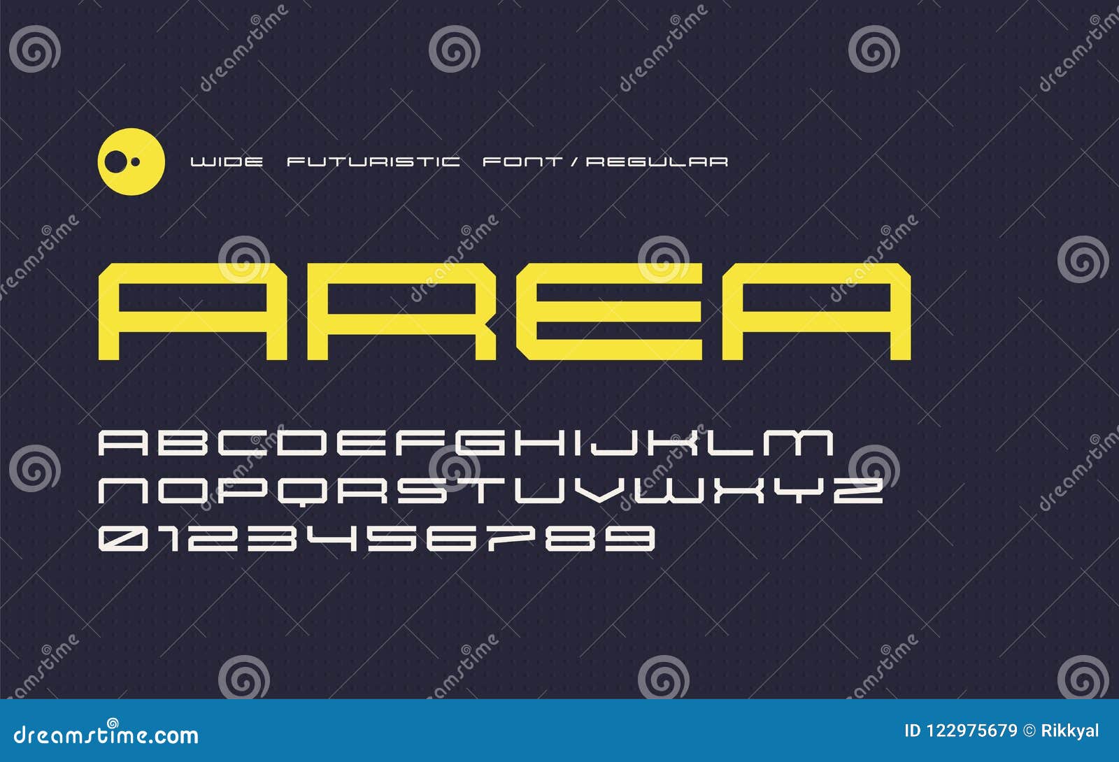 Vector Regular Futuristic Display Font, Modern Wide Typeface, Up Stock ... Vector Regular Futuristic Display Font, Modern Wide Typeface, Up Stock ...