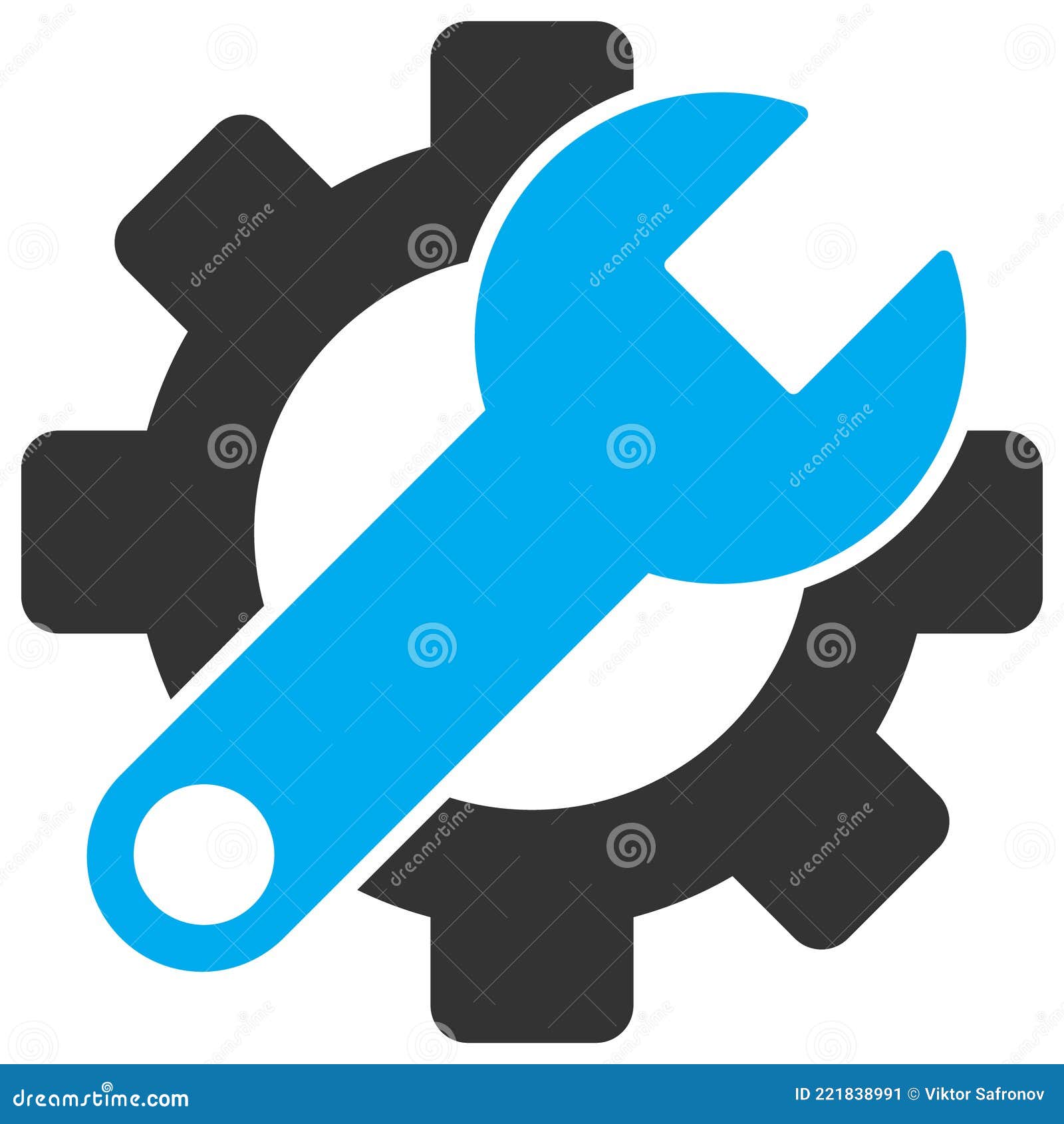 Vector Repair Tools Flat Icon Symbol Stock Vector - Illustration of ...